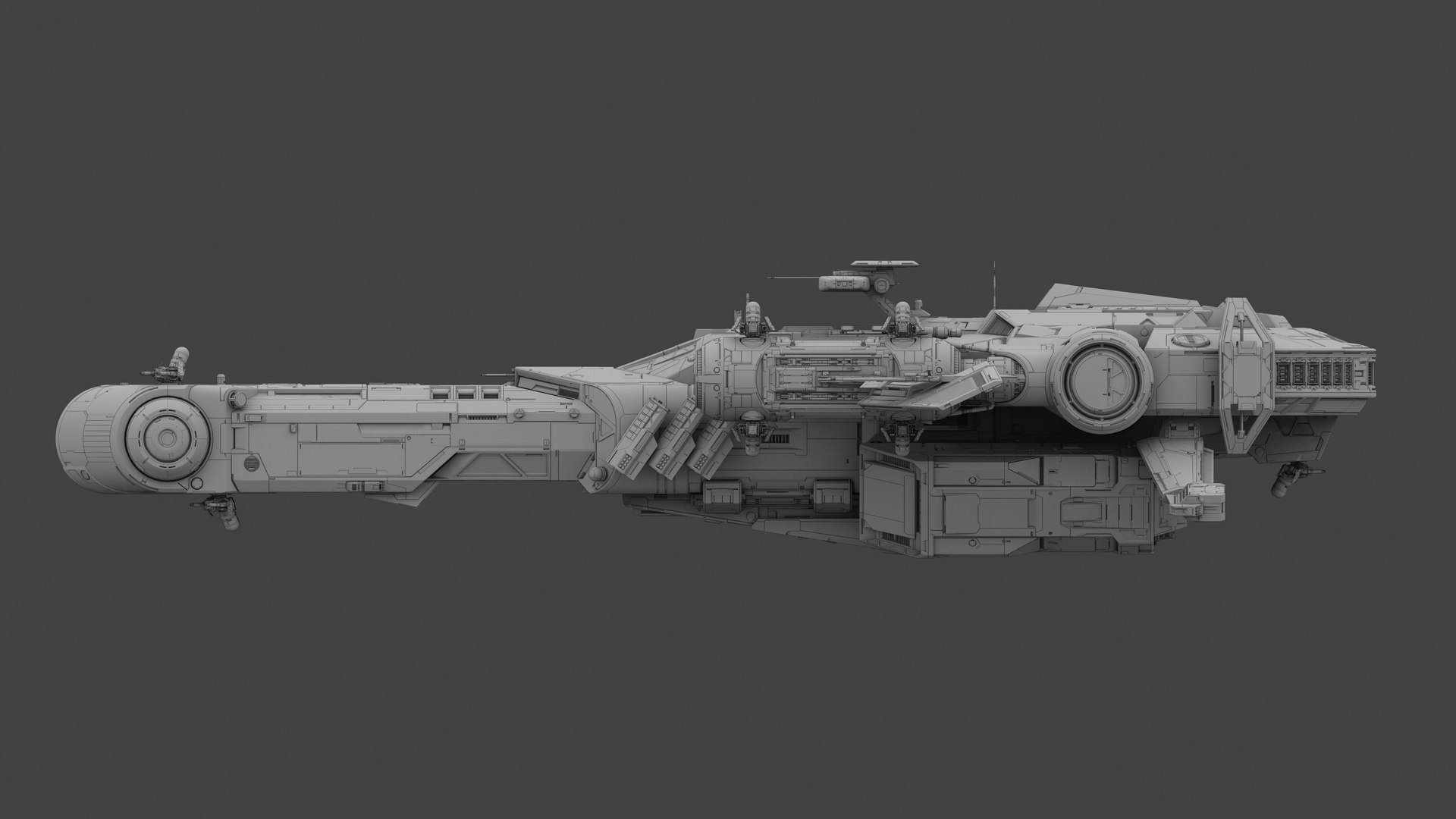 Capital Ship 3D - TurboSquid 1335903