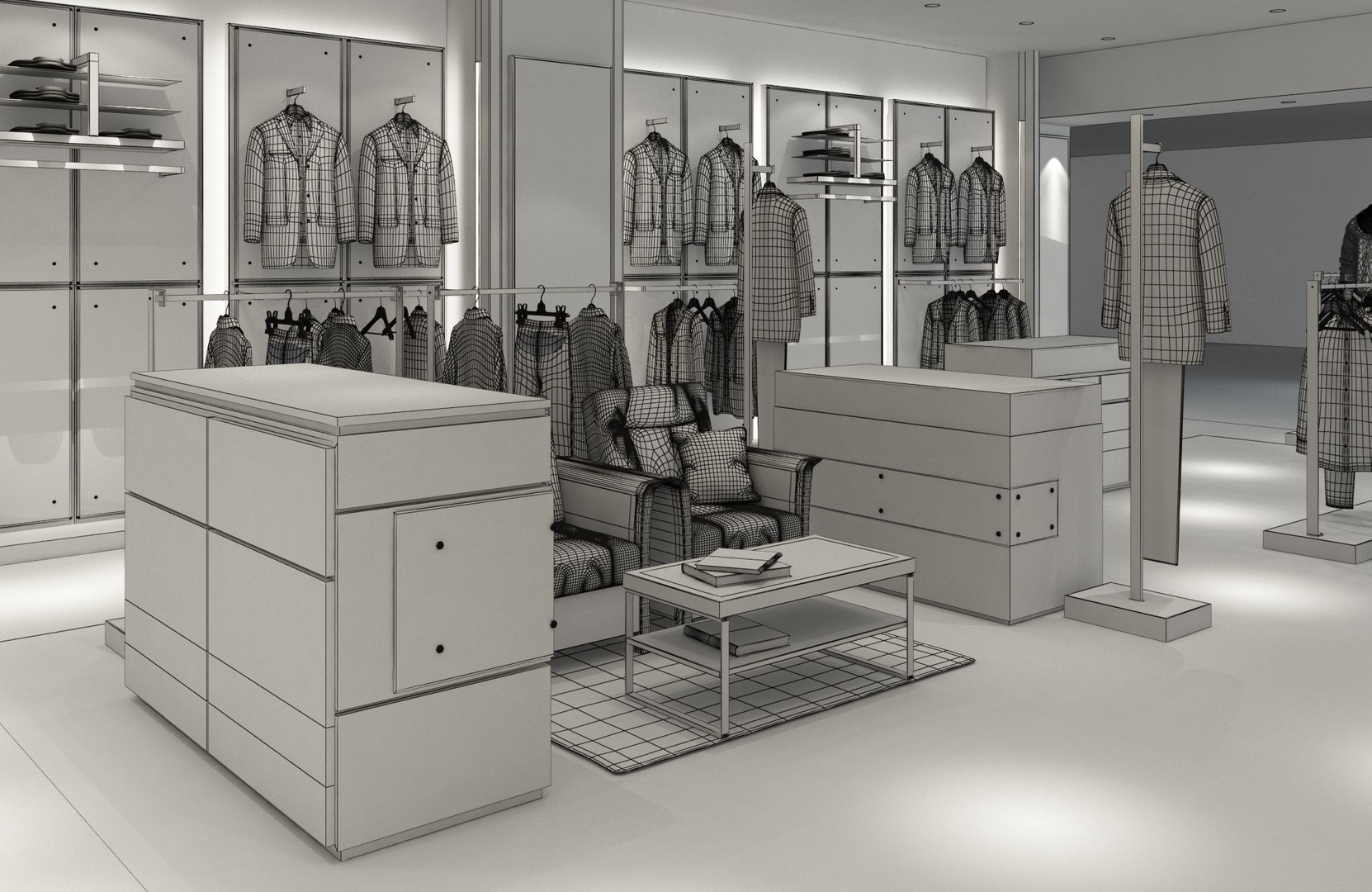 3D Clothing Store 15 - TurboSquid 2243188