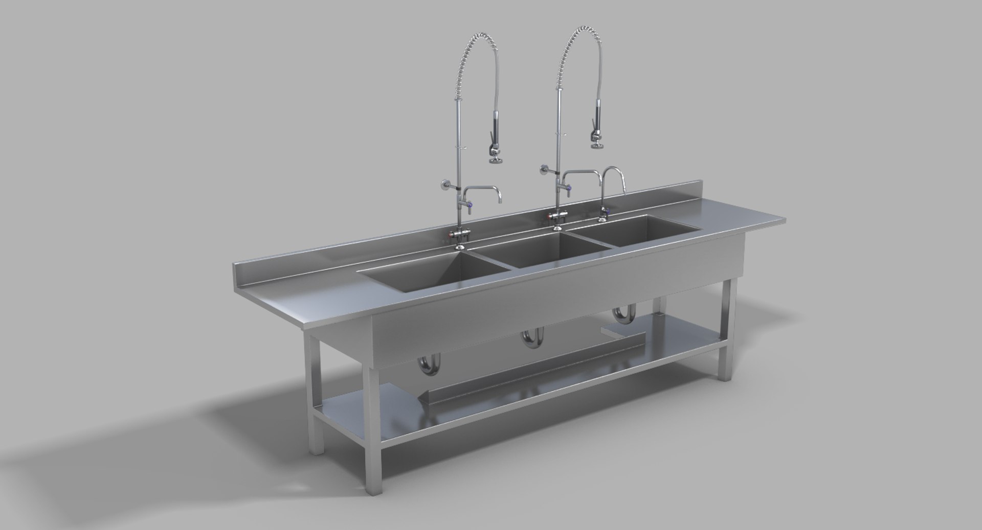3ds Triple Basin Sink