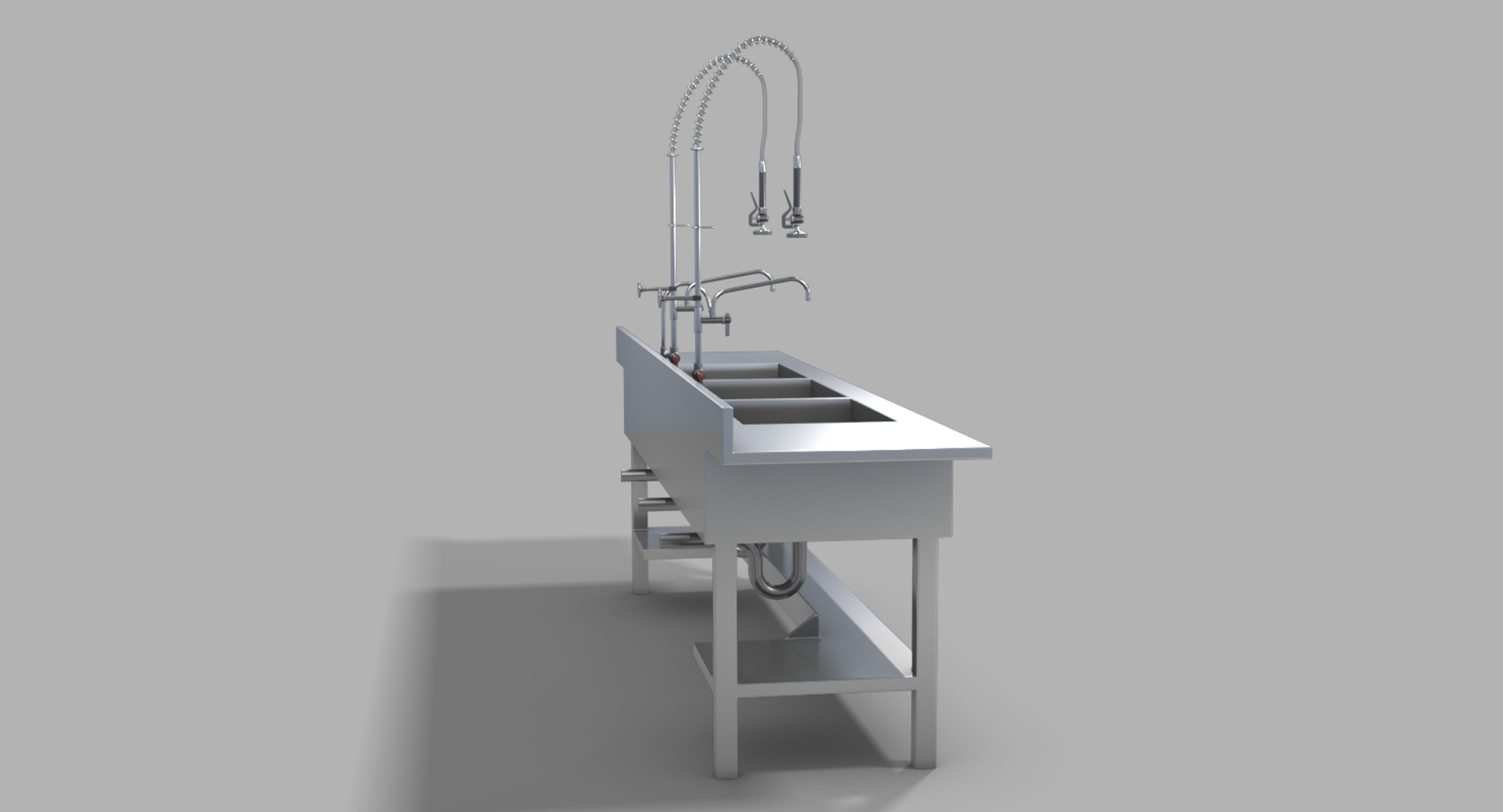 3ds Triple Basin Sink