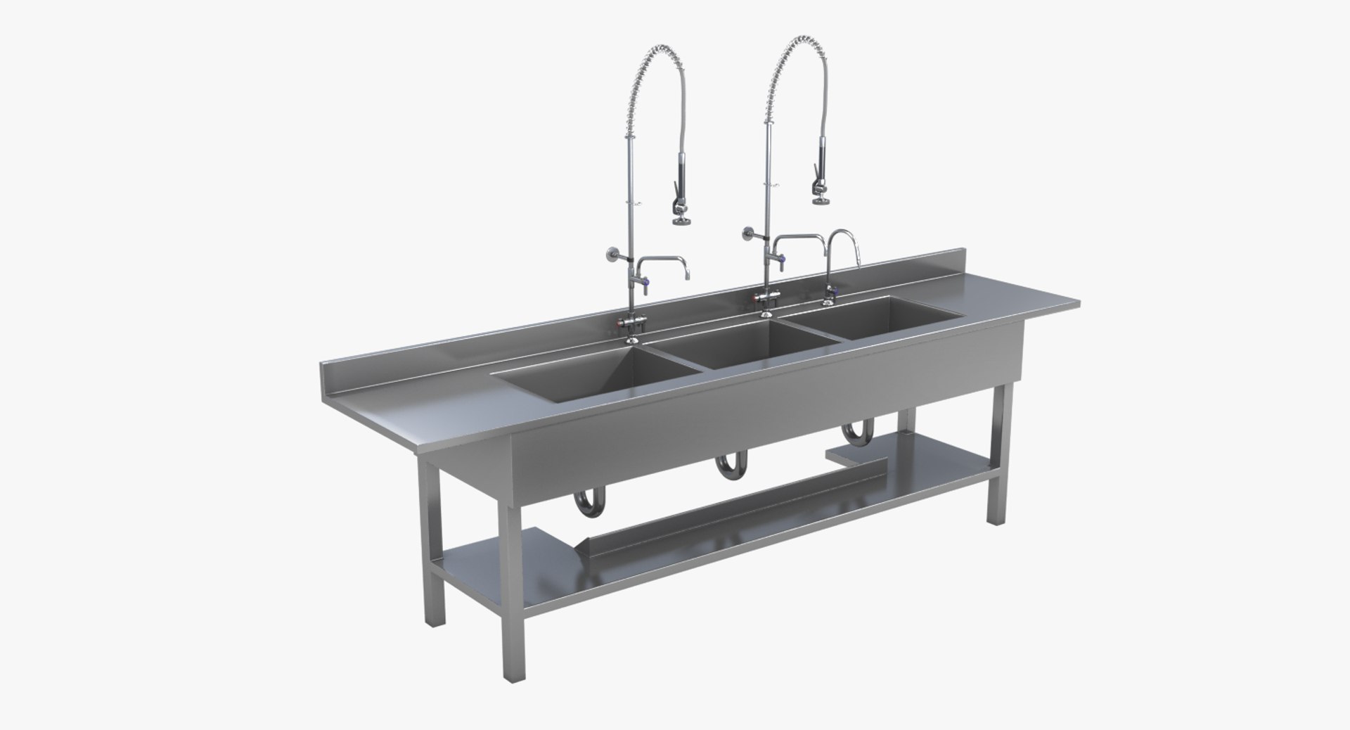 3ds Triple Basin Sink