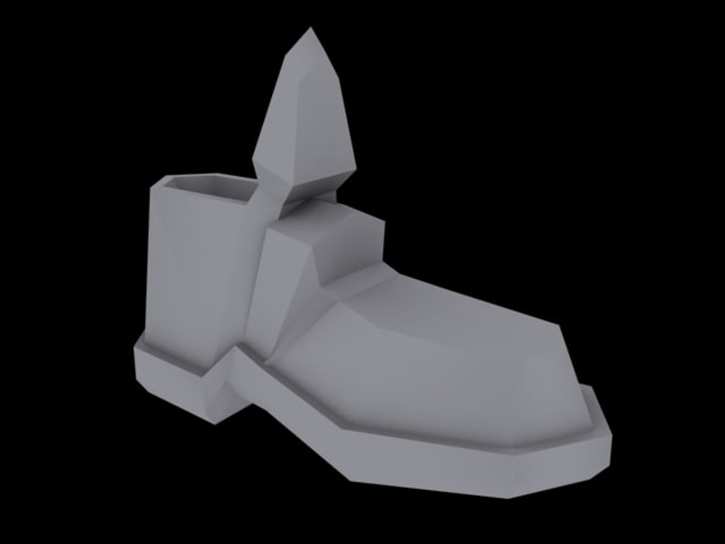 Armor Boots 3d Model