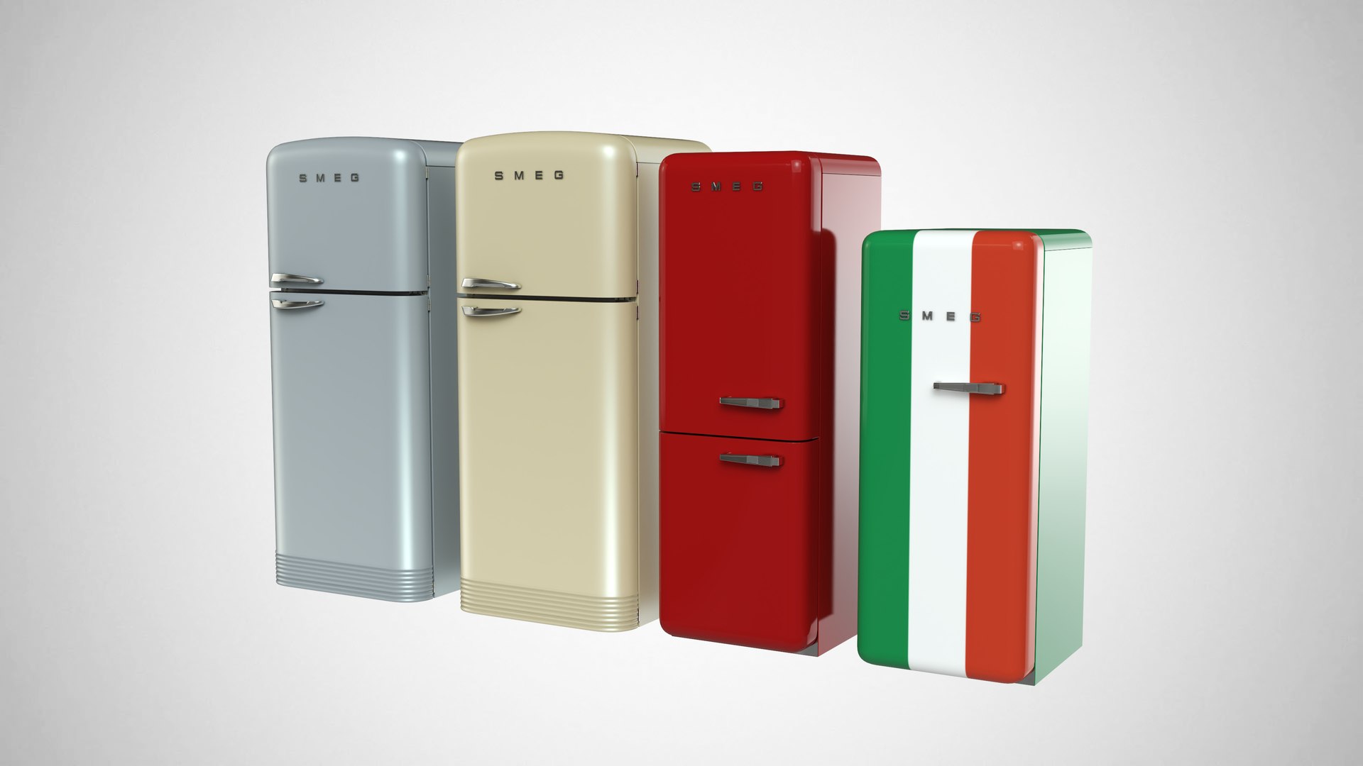 Refrigerators 3D Model - TurboSquid 2141966