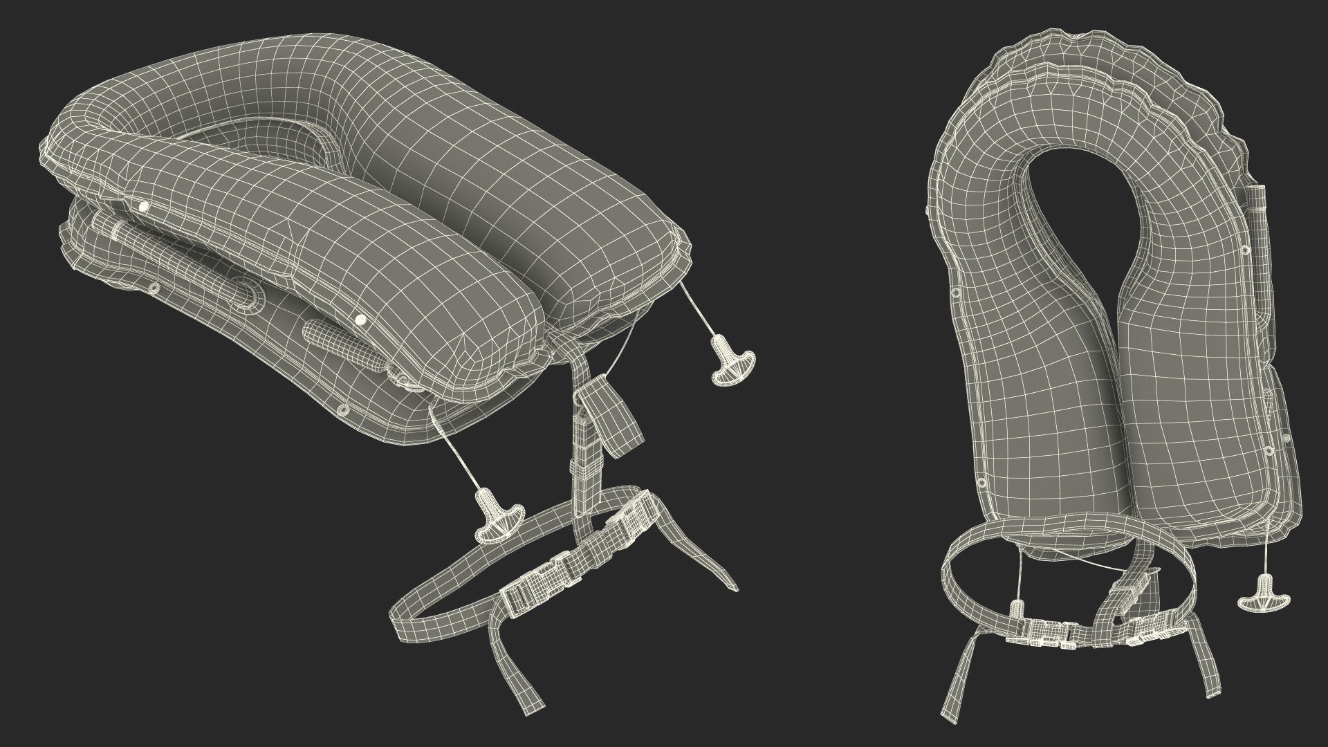 3D Drowning Man In A Life Jacket Model - TurboSquid 2314695
