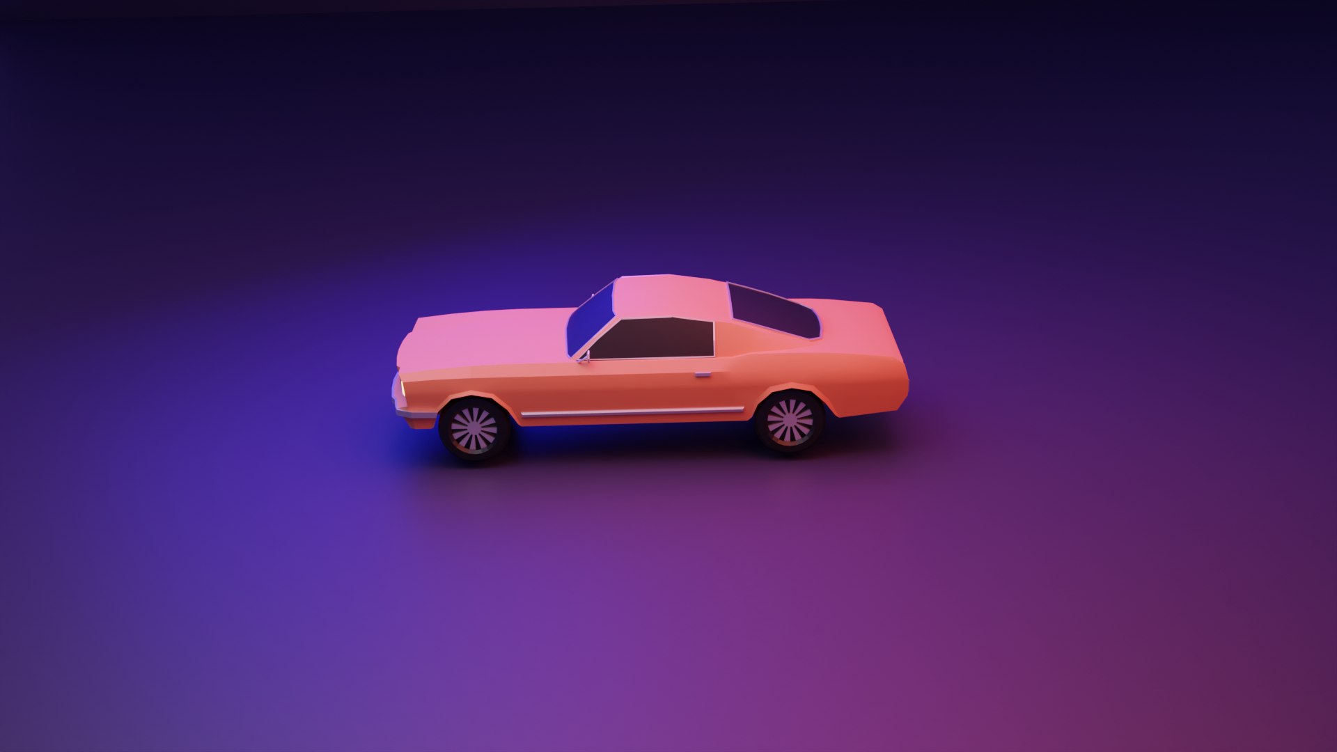 Low Poly Car 3D Model - TurboSquid 1998149