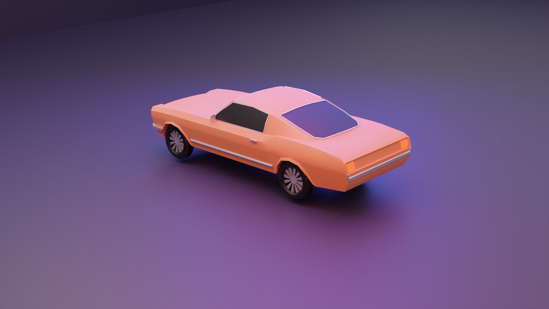 Low Poly Car 3D Model - TurboSquid 1998149