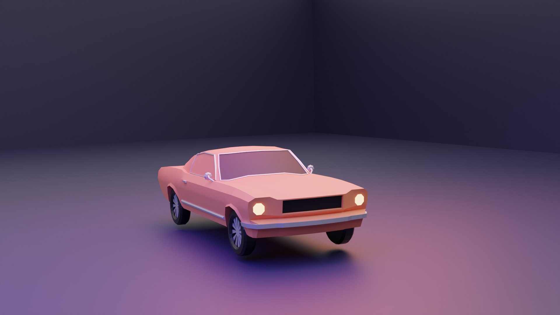 Low Poly Car 3D Model - TurboSquid 1998149
