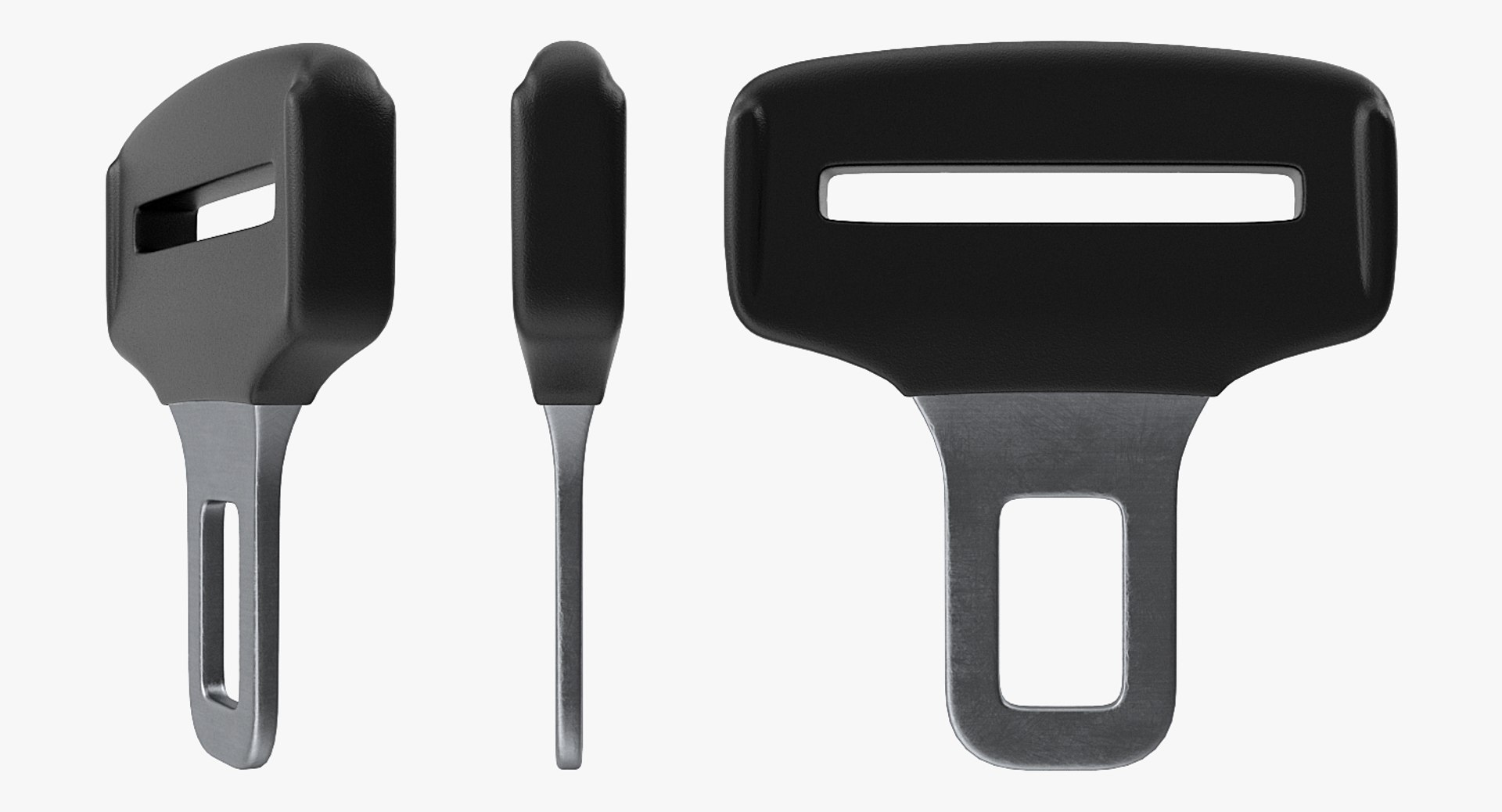 3D Car Safety Seat Belt Model - TurboSquid 1277004