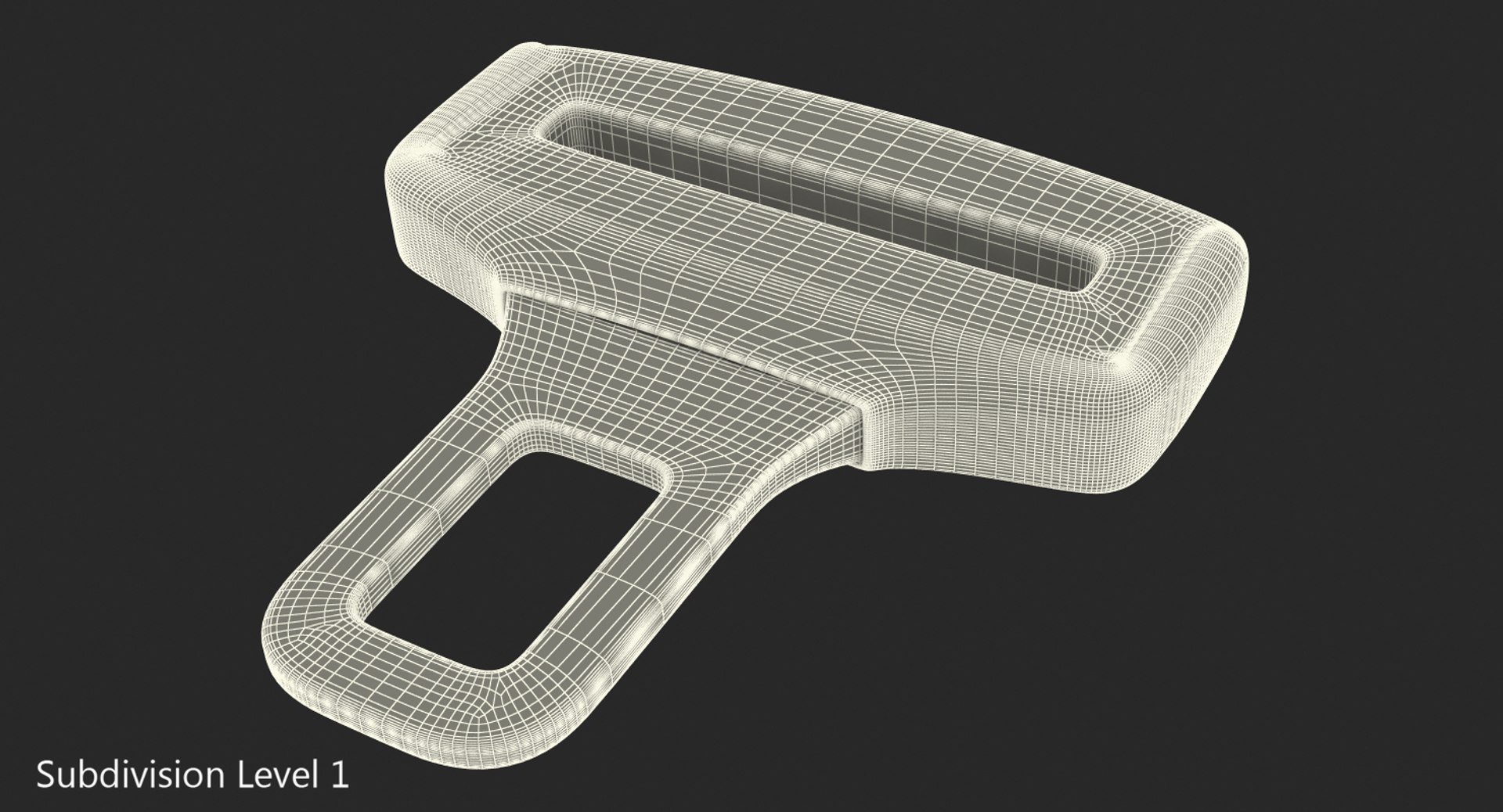3D Car Safety Seat Belt Model - TurboSquid 1277004