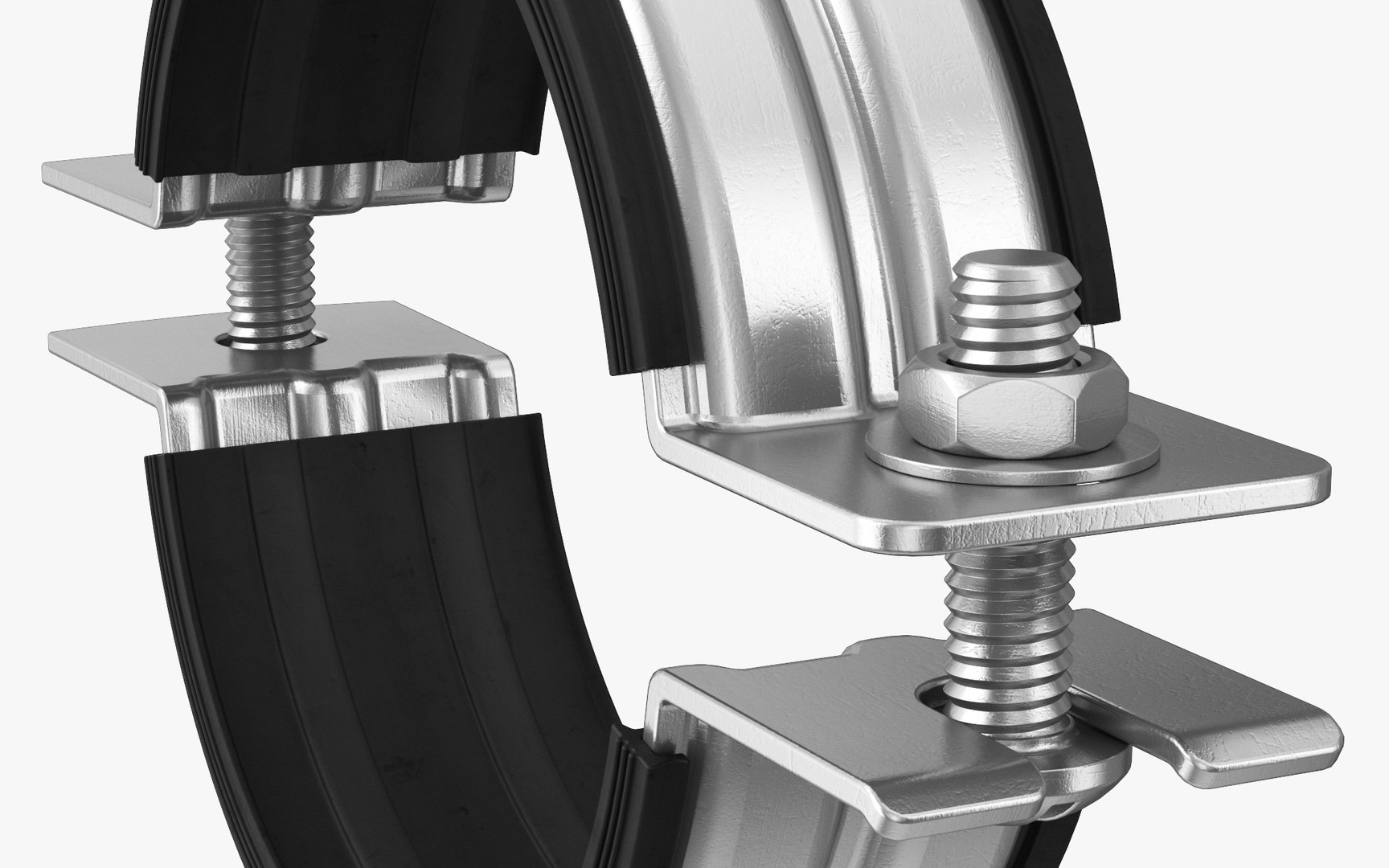 3D Pipe Clamp model - TurboSquid 1895796