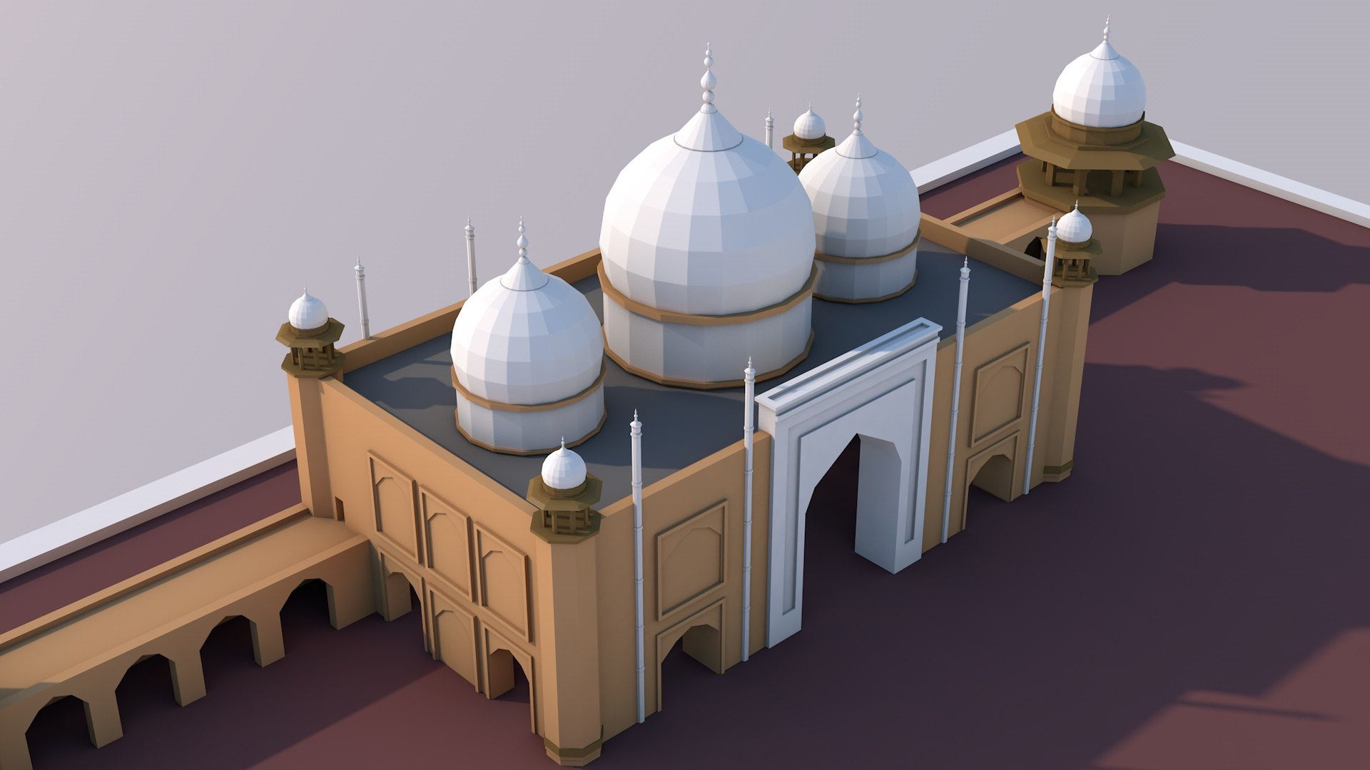 3D Monument Architecture - TurboSquid 1561799