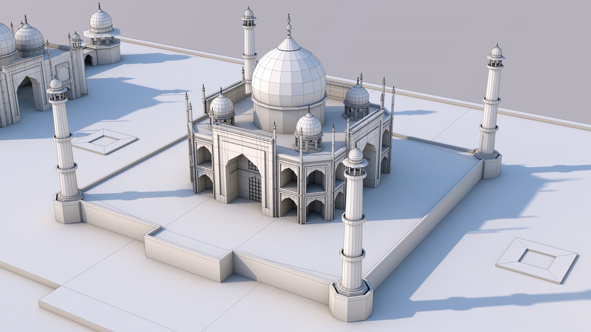 3D Monument Architecture - TurboSquid 1561799