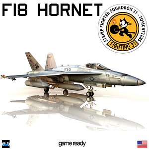 F/A-18E/F Super Hornet 3D Models for Download | TurboSquid