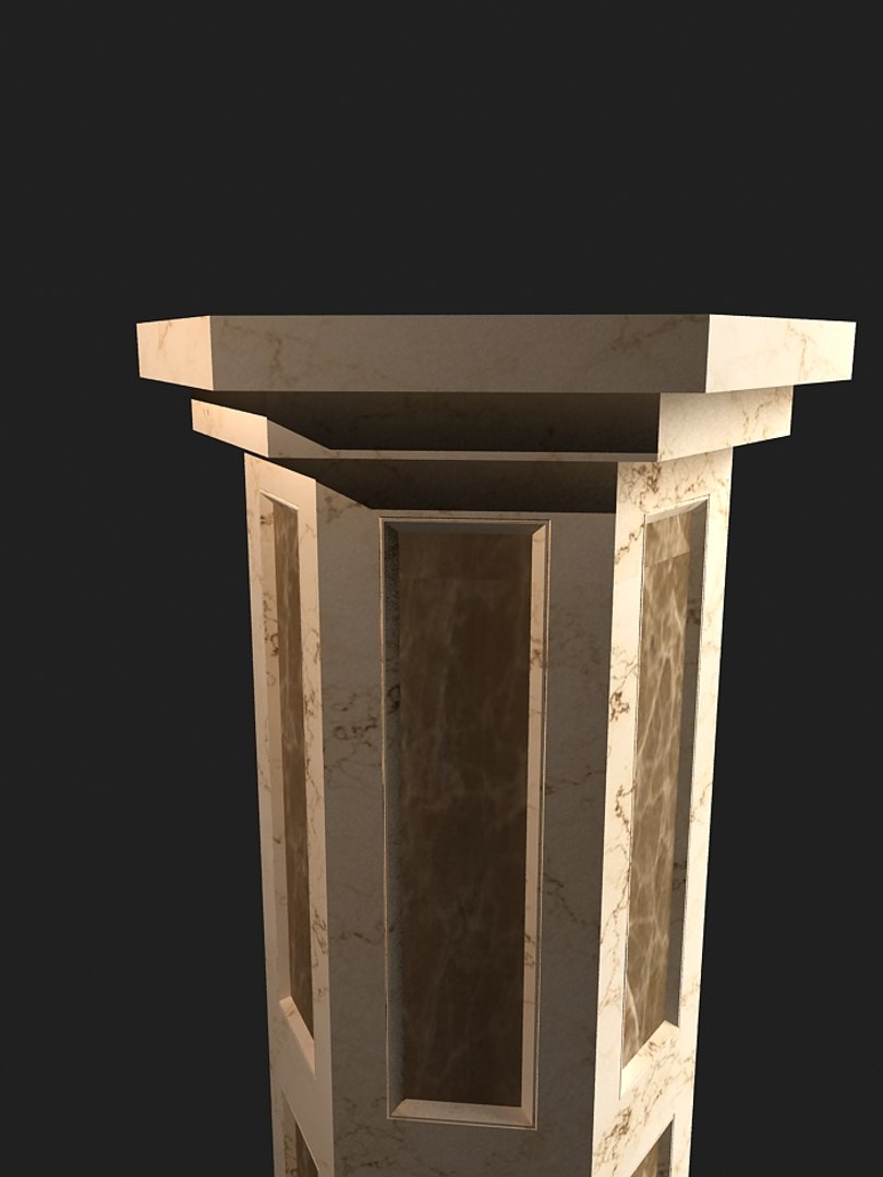 column 3d max