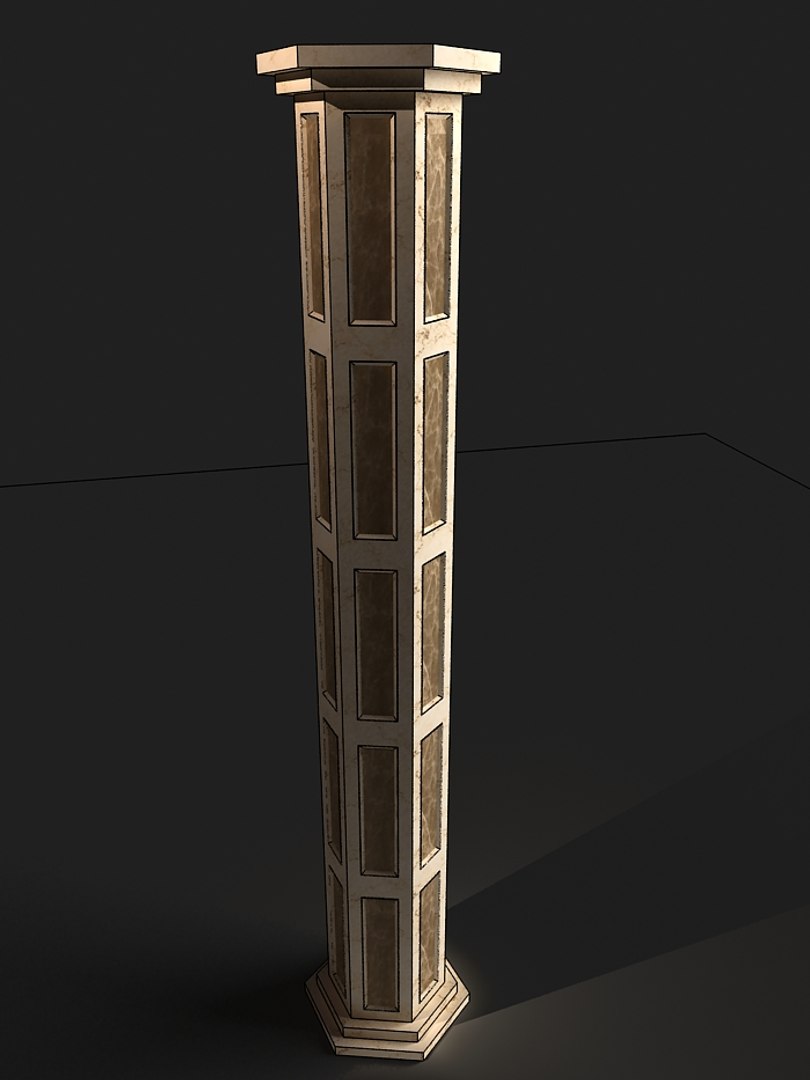 column 3d max