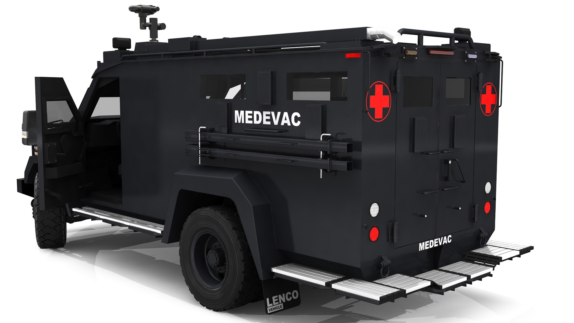 3D Model 3D BearCat Med Evac - TurboSquid 1849989