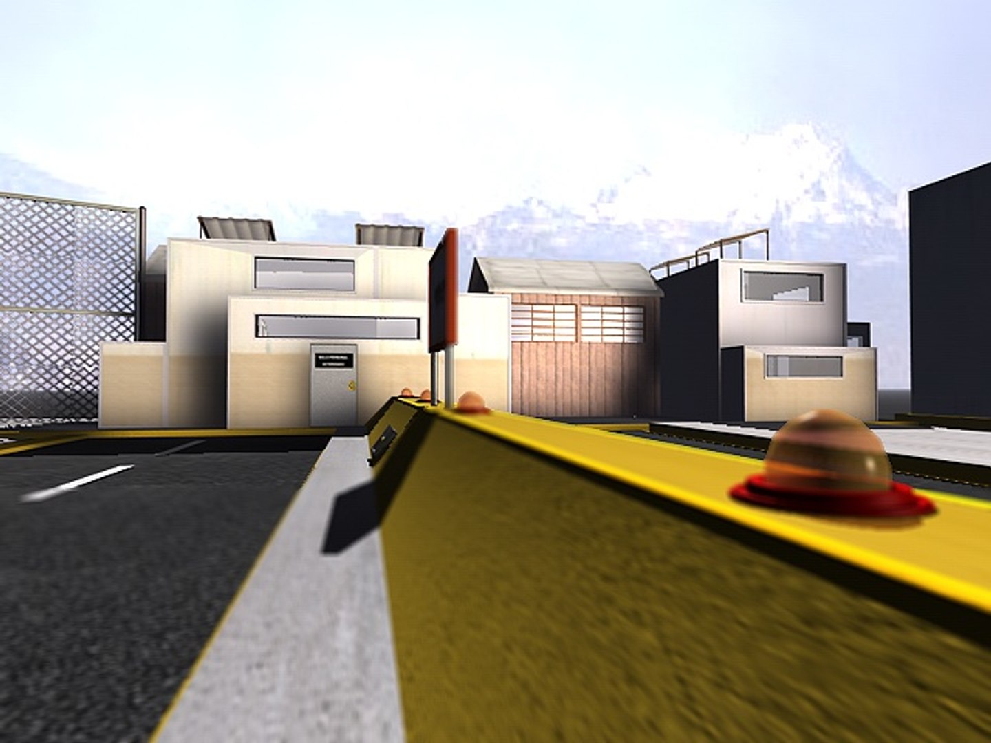 Maya Store Hangars Scene