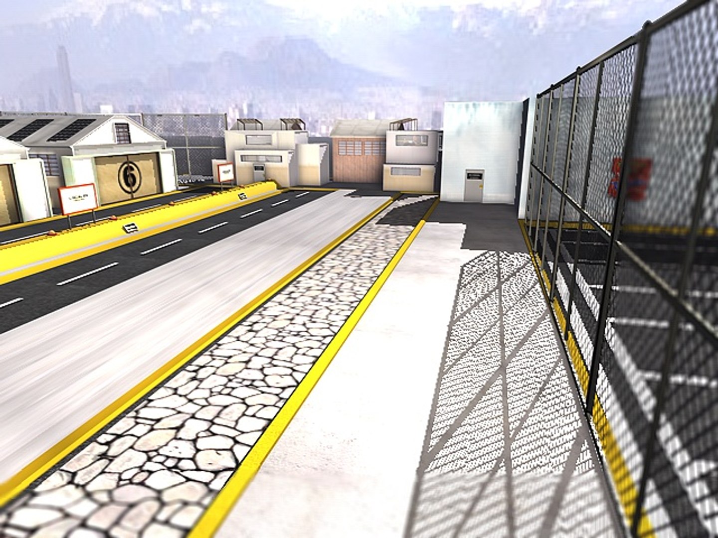 Maya Store Hangars Scene