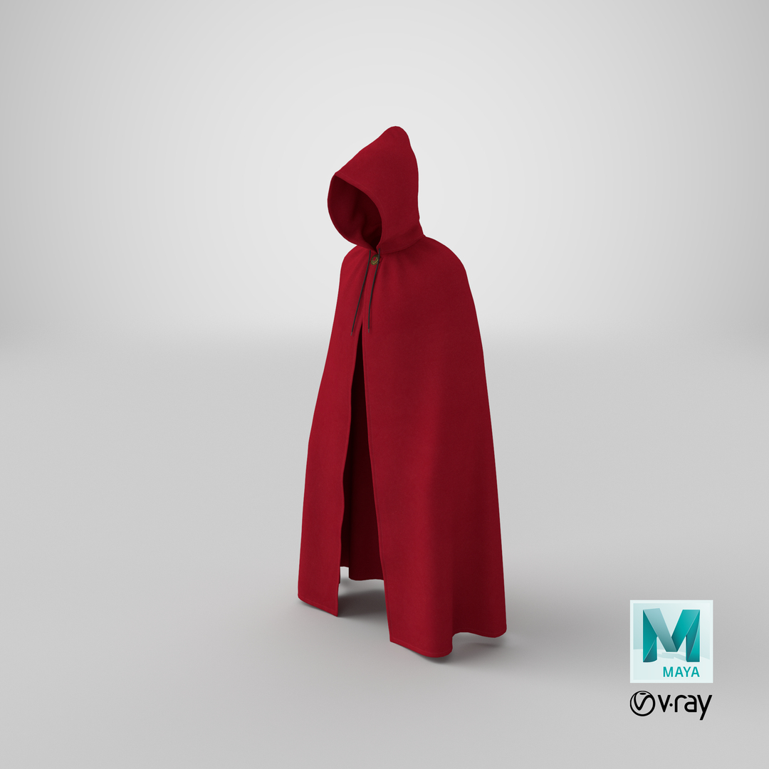 Medieval cloak 3D model - TurboSquid 1396134
