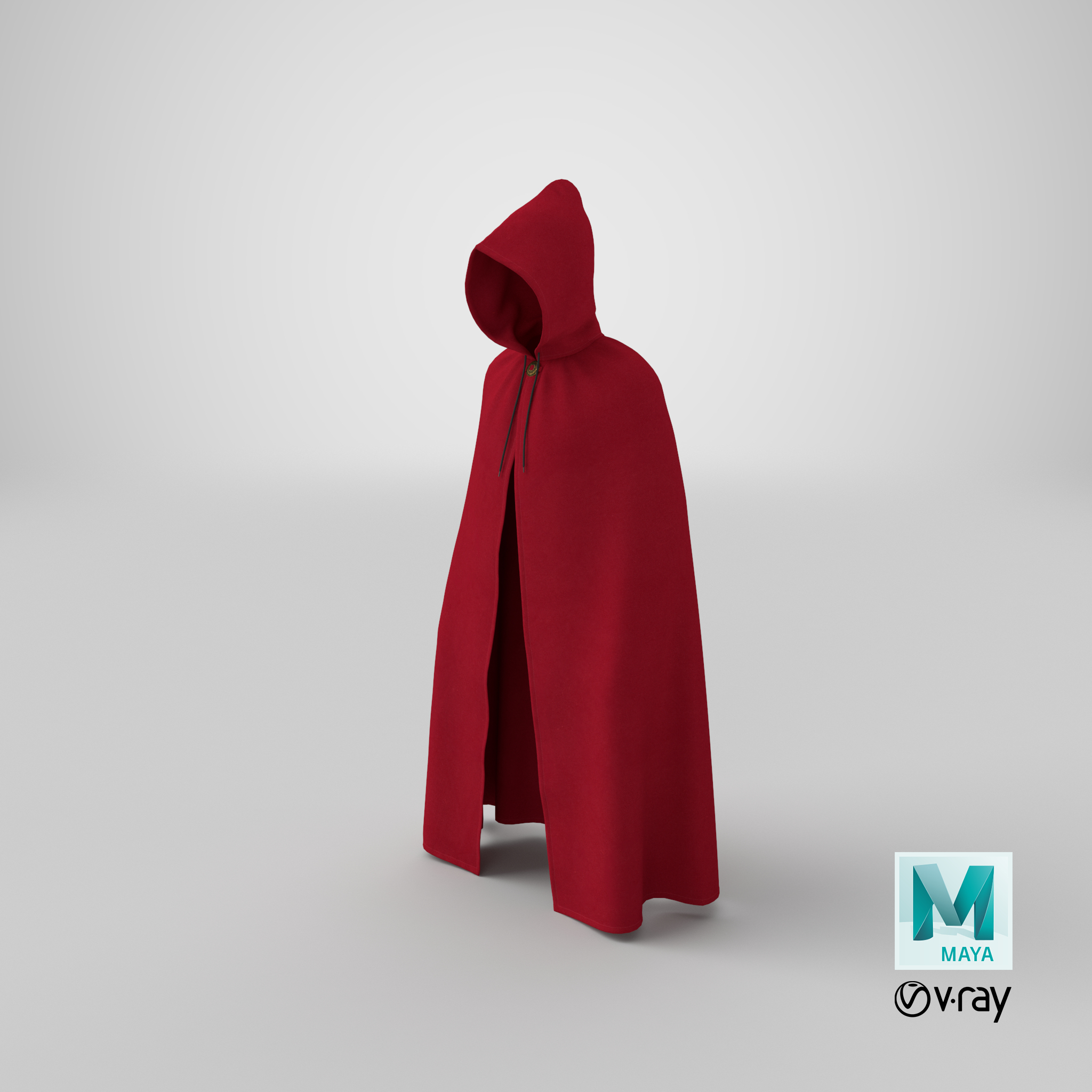 Medieval cloak 3D model - TurboSquid 1396134