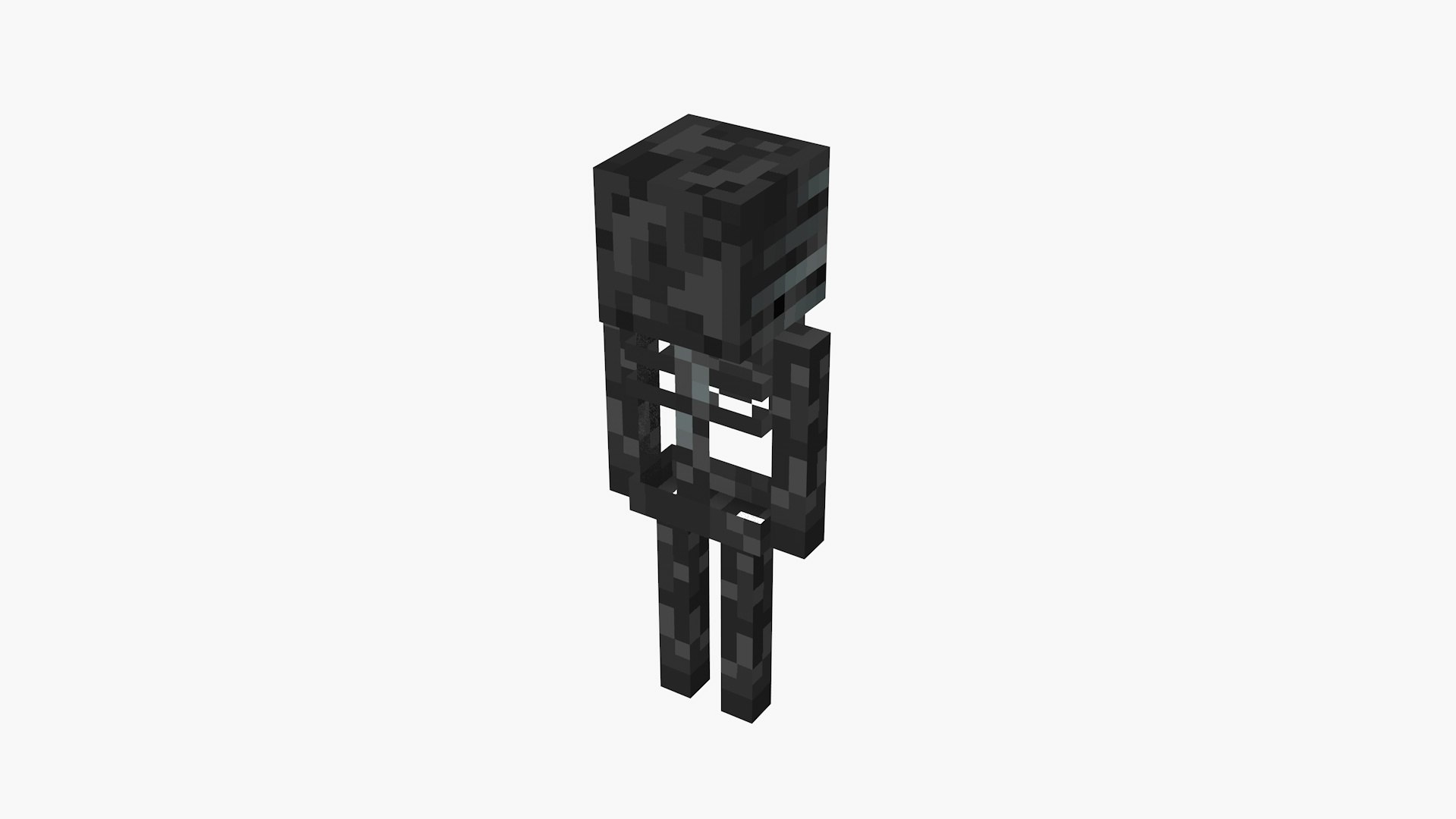 3D Minecraft Wither - TurboSquid 1843248