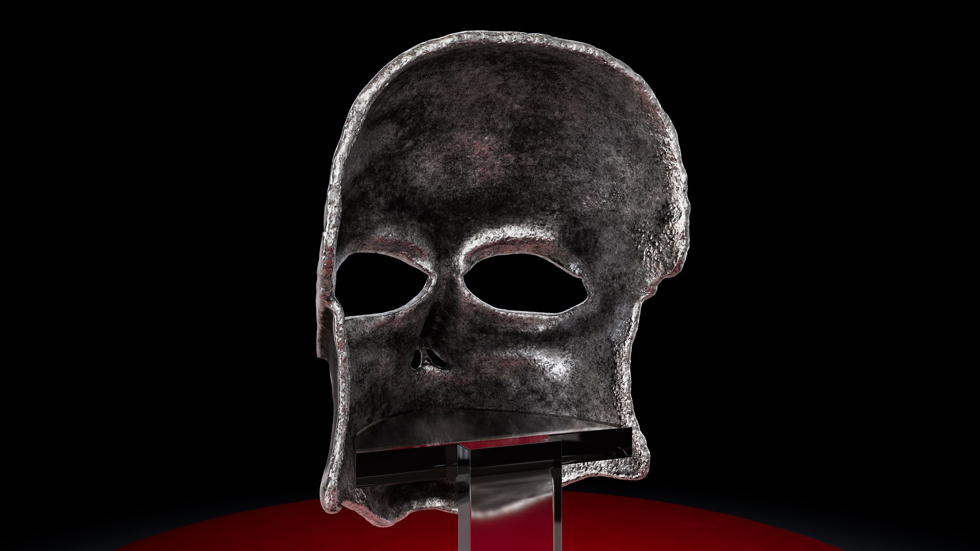 3D Realistic Metal Mask - TurboSquid 1817313