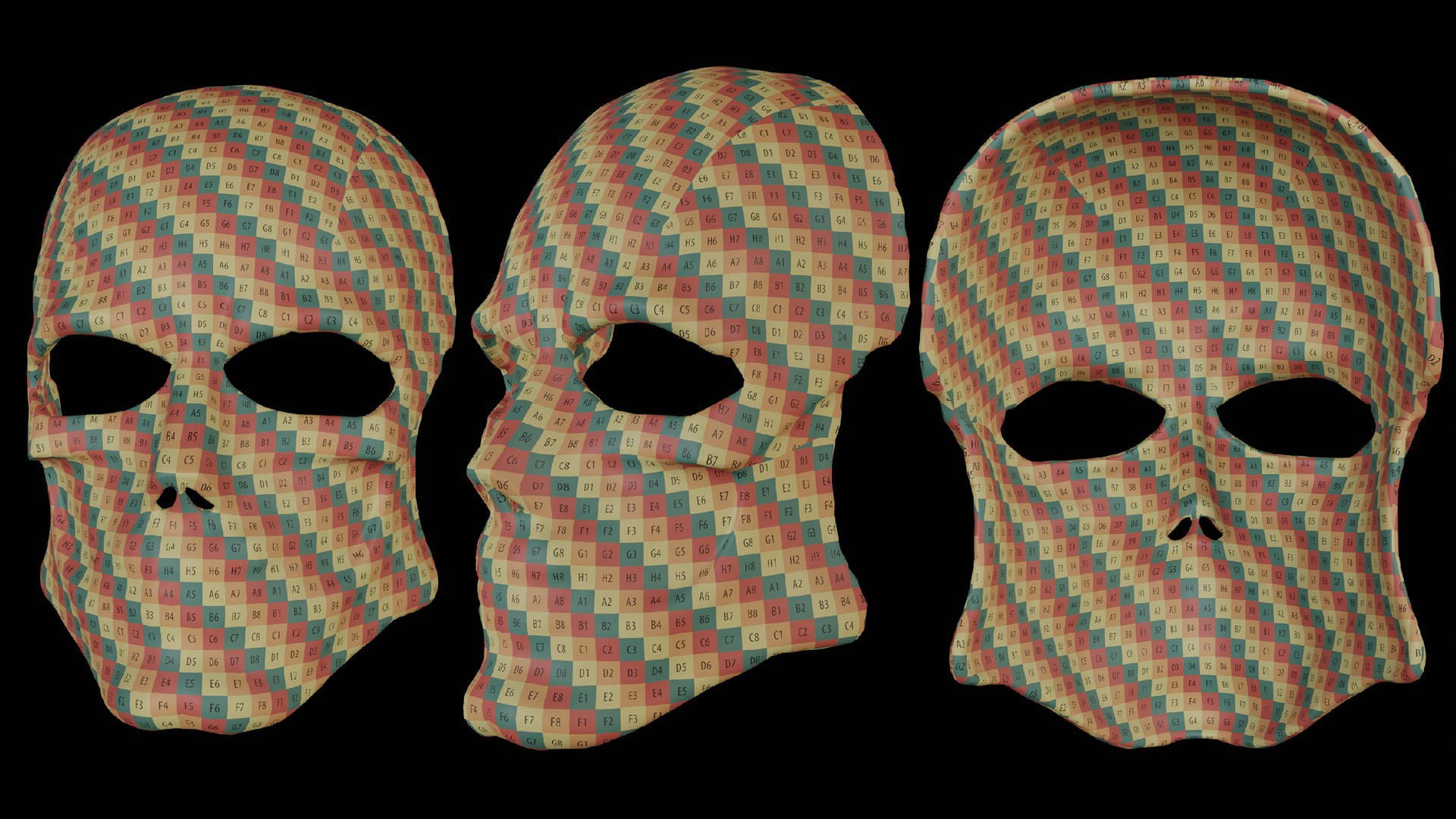 3D Realistic Metal Mask - TurboSquid 1817313