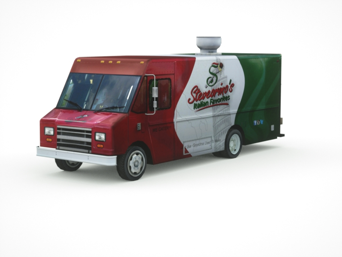 how to make a fast food van