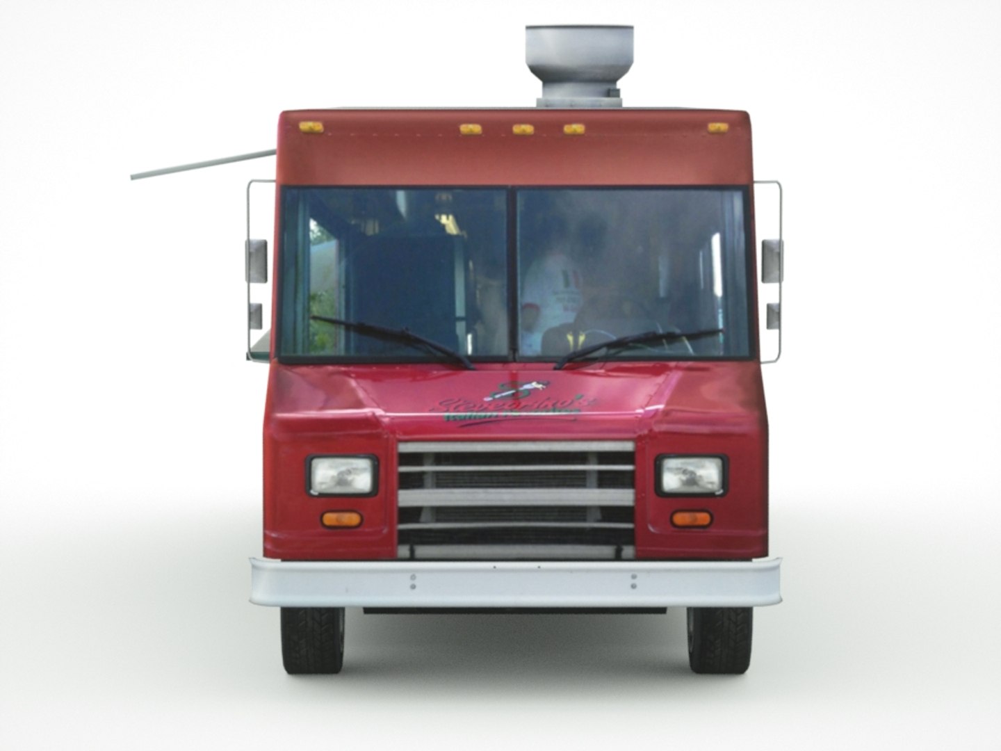 Fast-food Mini-van Real-time 3D Model - TurboSquid 1233202