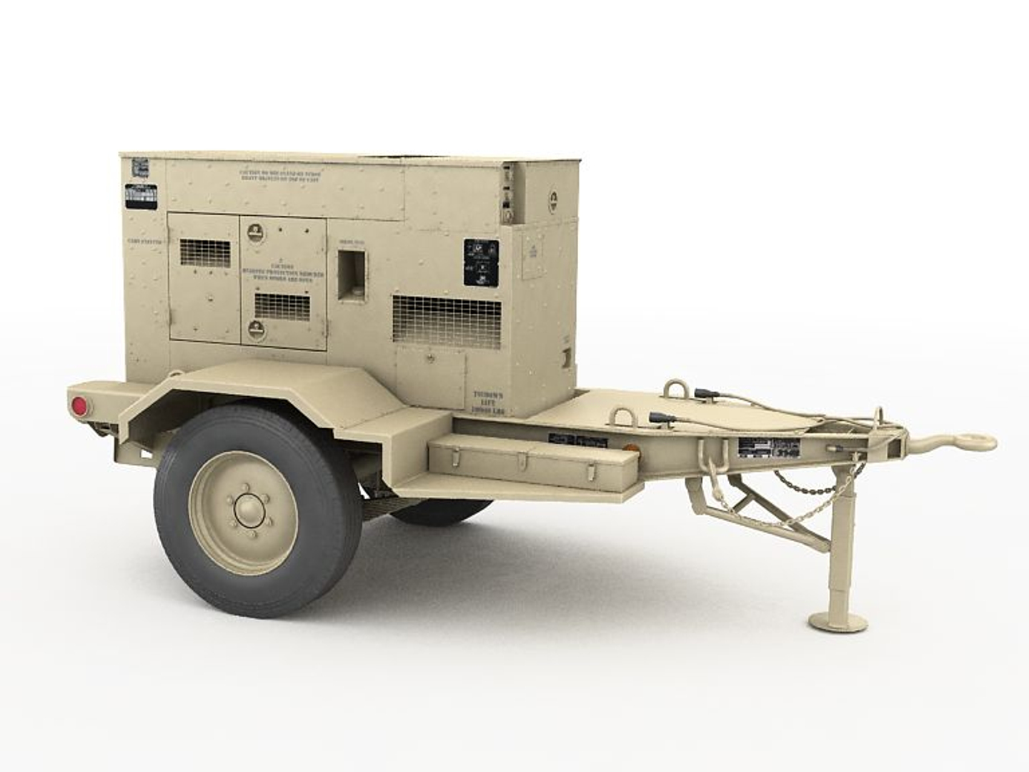 Tpq-53 Radar General Counterfire 3D Model - TurboSquid 1540558