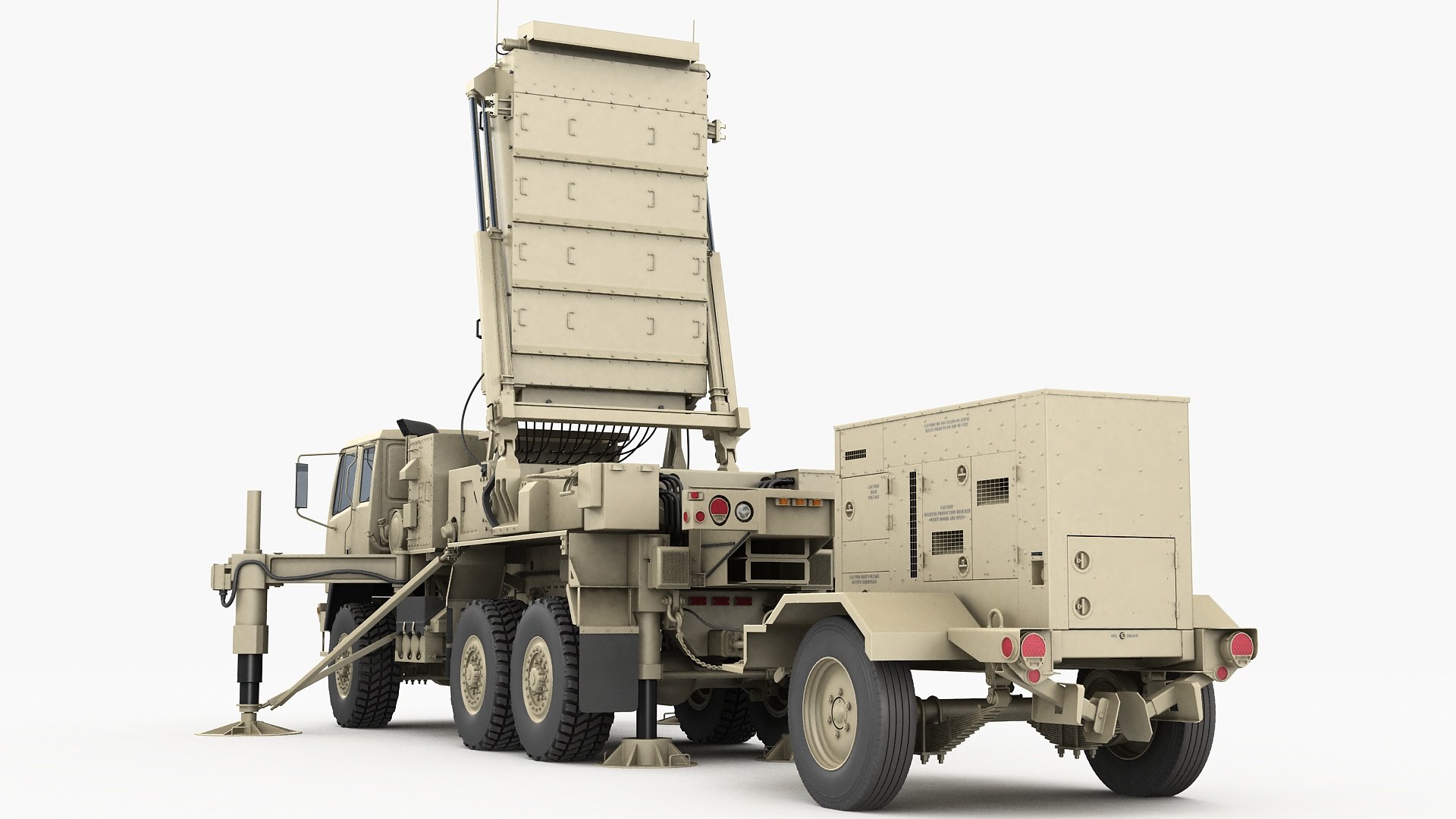 Tpq-53 Radar General Counterfire 3D Model - TurboSquid 1540558