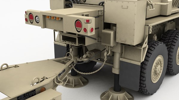 Tpq-53 radar general counterfire 3D model - TurboSquid 1540558