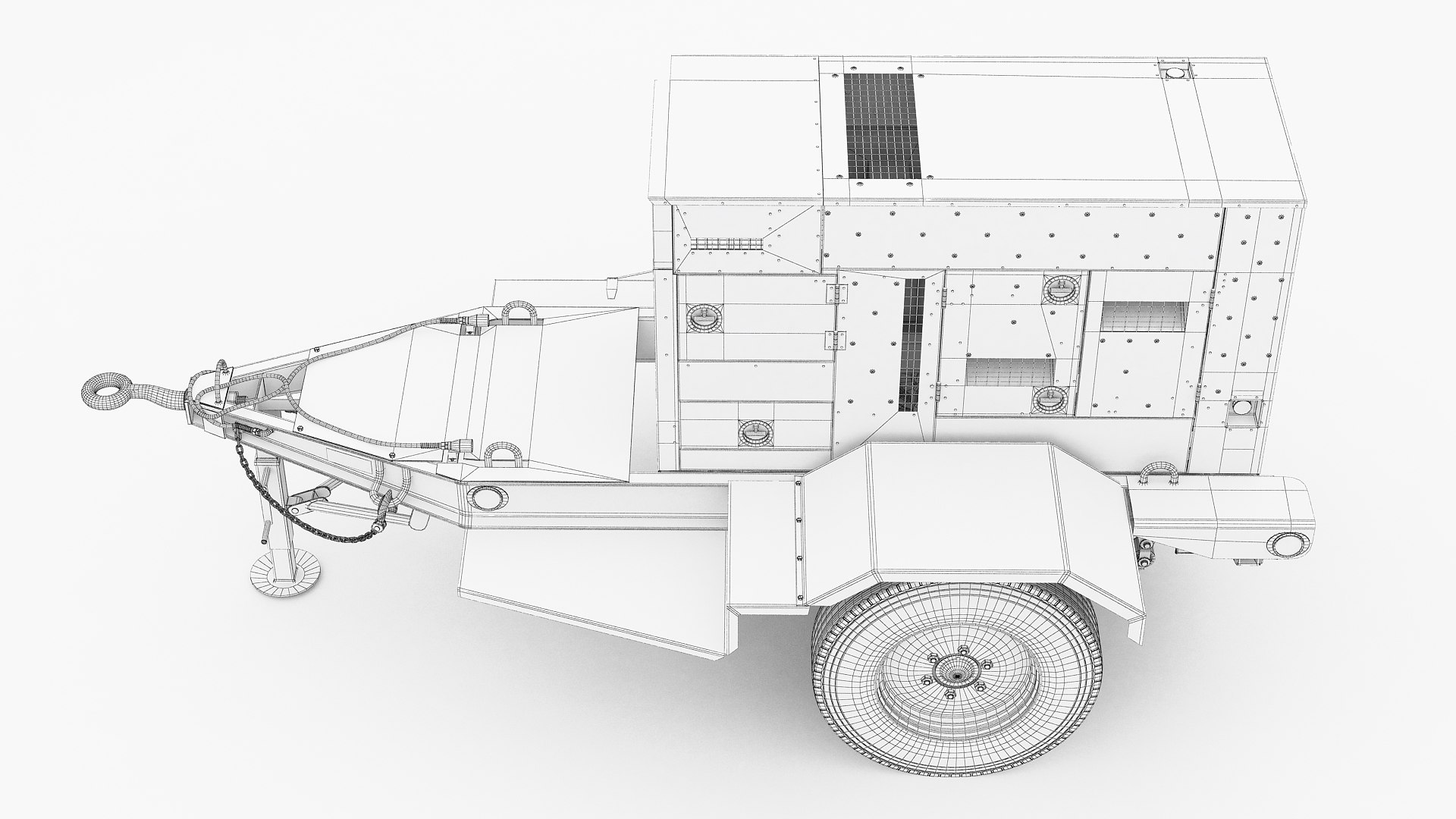 Tpq-53 radar general counterfire 3D model - TurboSquid 1540558