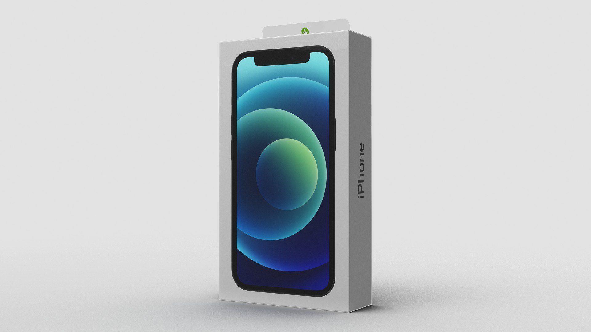 12 mini box black 3D - TurboSquid 1704883