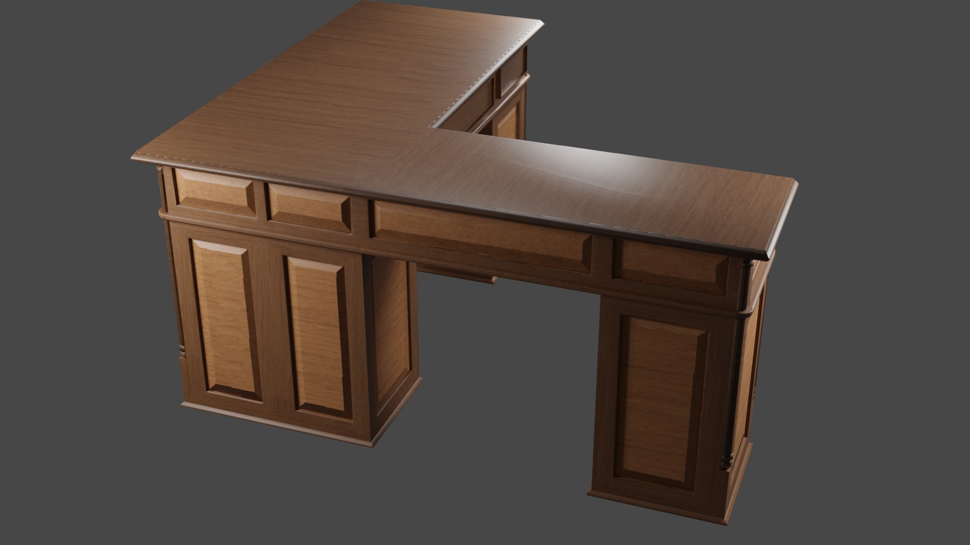 Free 3D Wood Table - TurboSquid 2212831