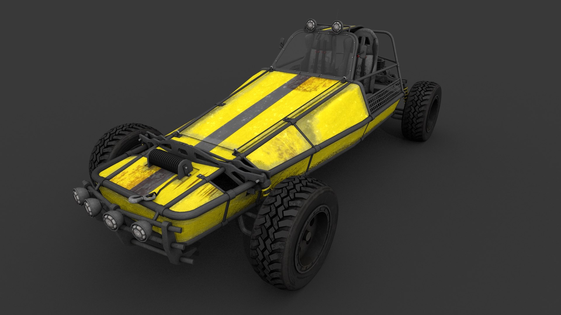 Dune Buggy Games 3D Model - TurboSquid 1577861
