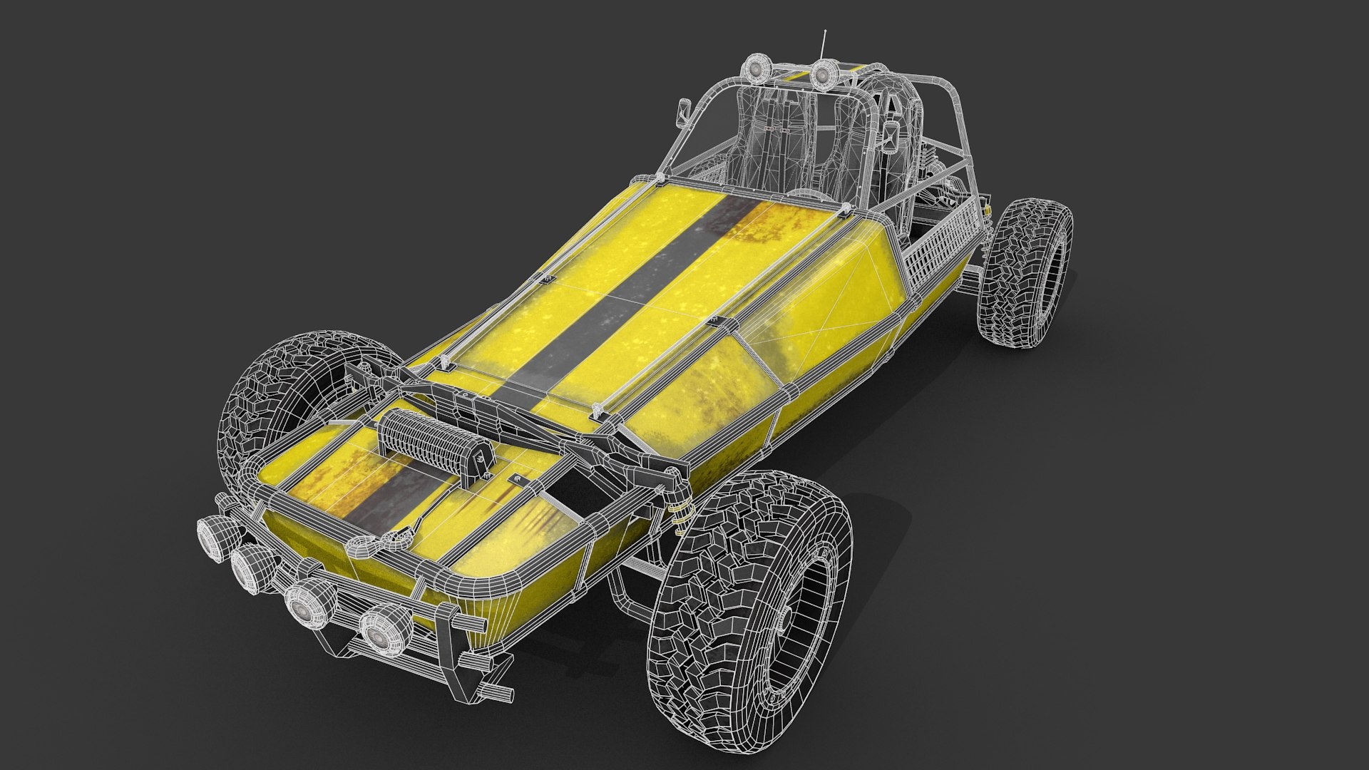 Dune Buggy Games 3D Model - TurboSquid 1577861