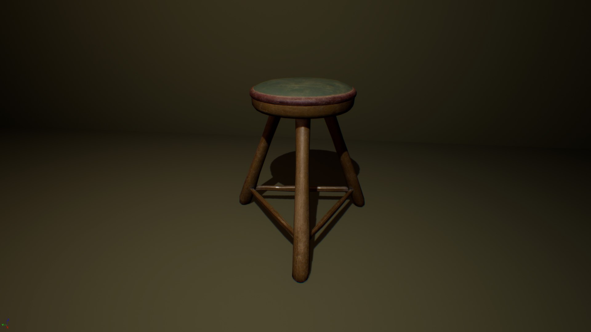 Medieval stool 3D model - TurboSquid 1507515