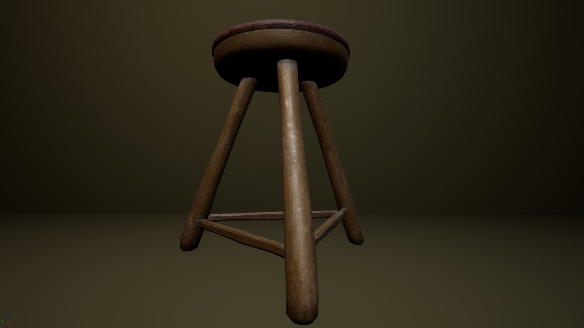 Medieval Stool 3D Model - TurboSquid 1507515