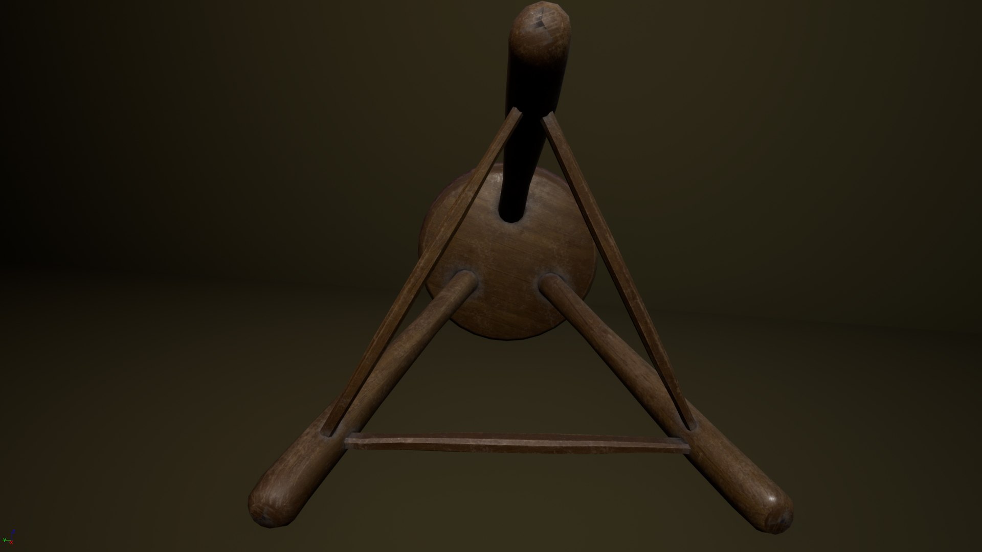 Medieval Stool 3D Model - TurboSquid 1507515