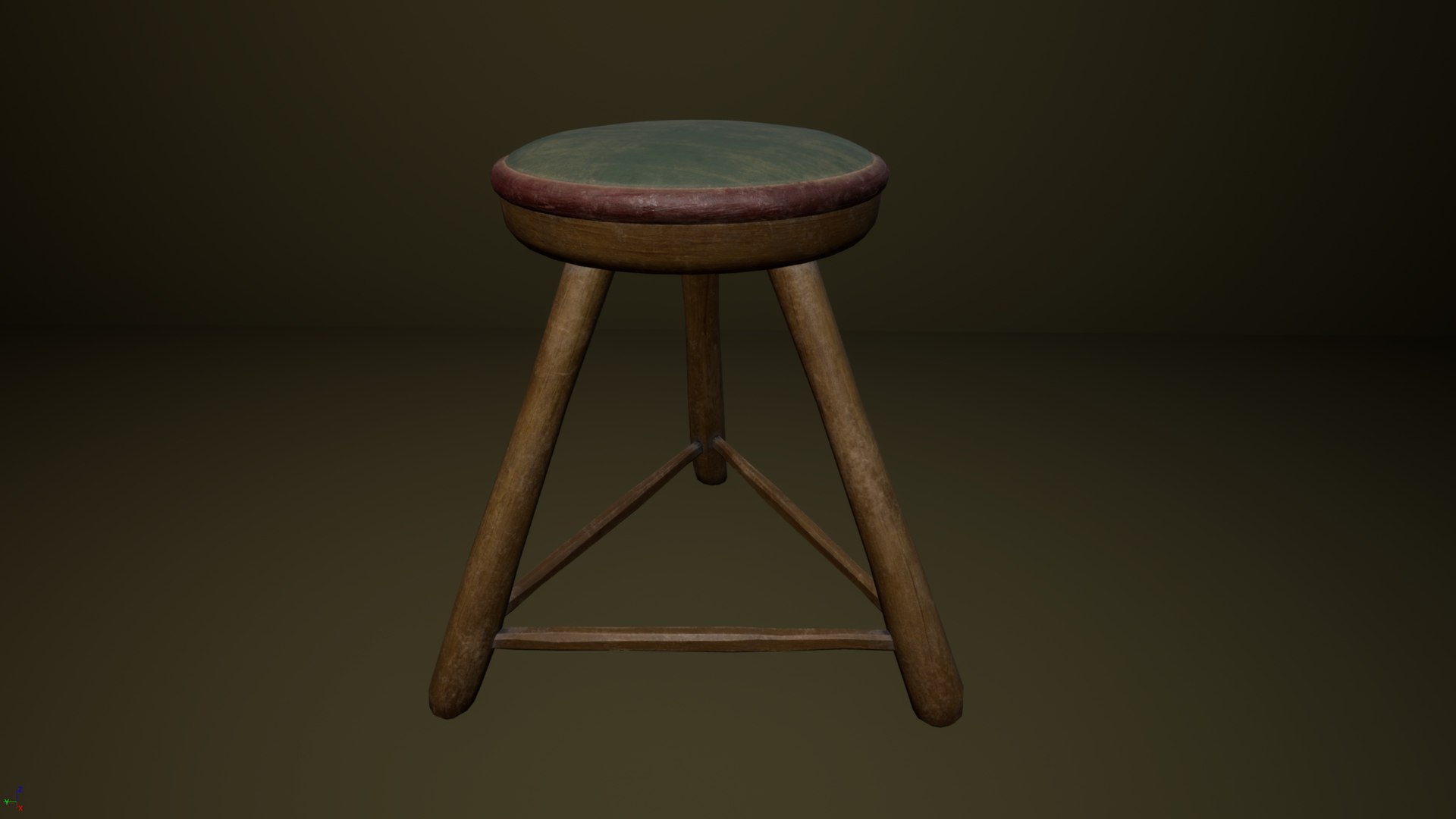 Medieval Stool 3D Model - TurboSquid 1507515
