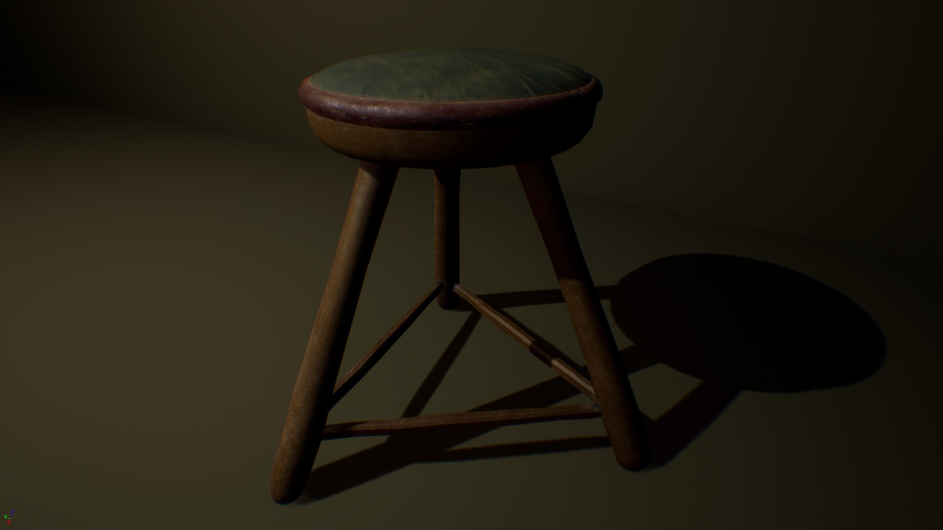Medieval Stool 3D Model - TurboSquid 1507515