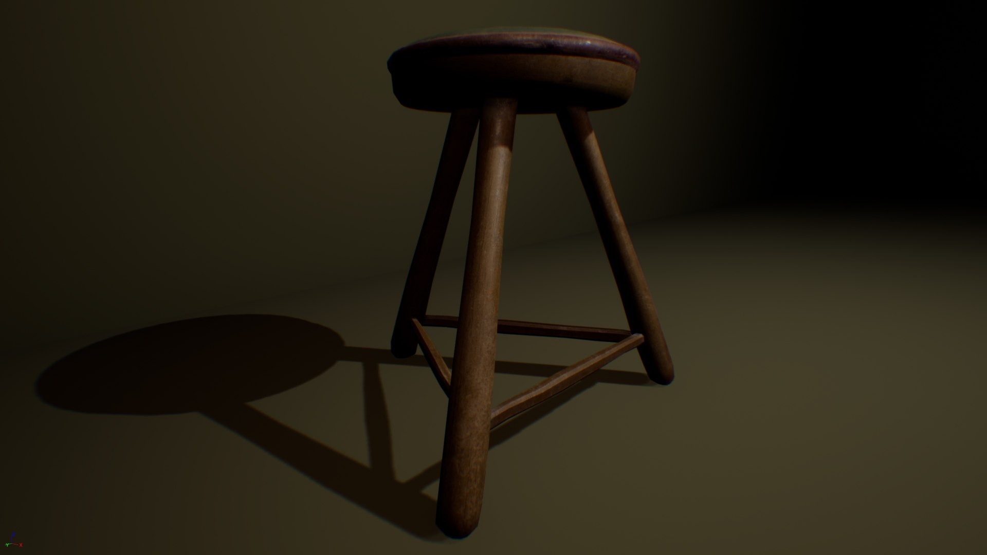 Medieval Stool 3D Model - TurboSquid 1507515