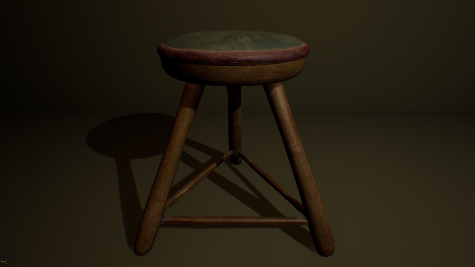 Medieval Stool 3D Model - TurboSquid 1507515