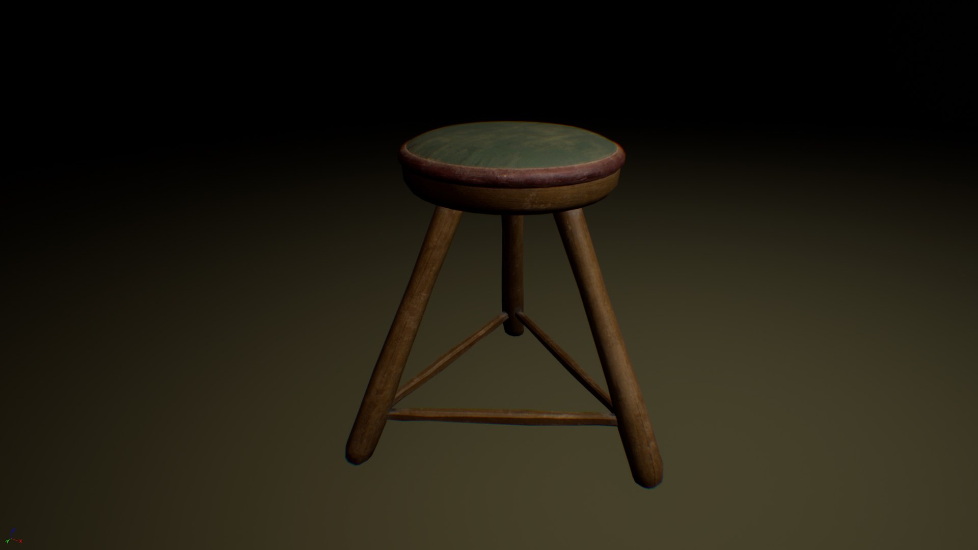 Medieval stool 3D model - TurboSquid 1507515
