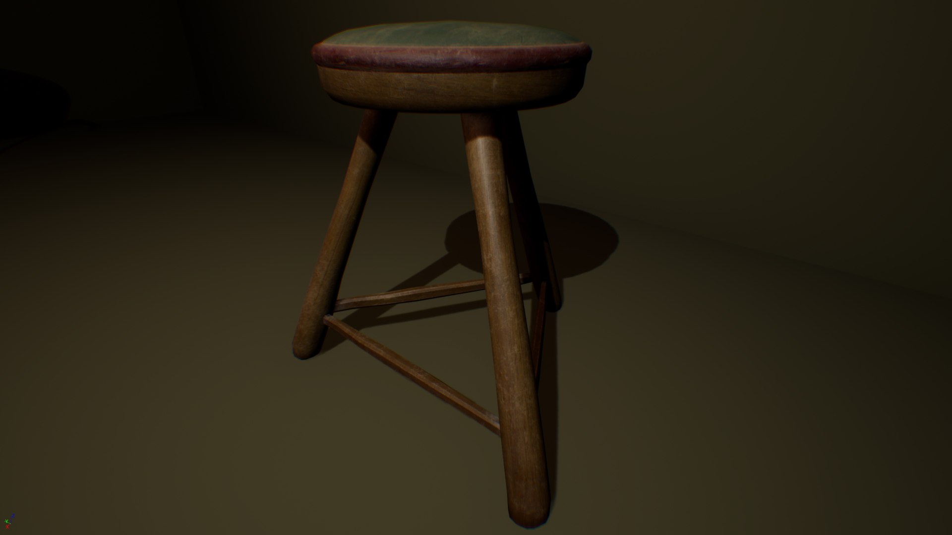 Medieval Stool 3D Model - TurboSquid 1507515