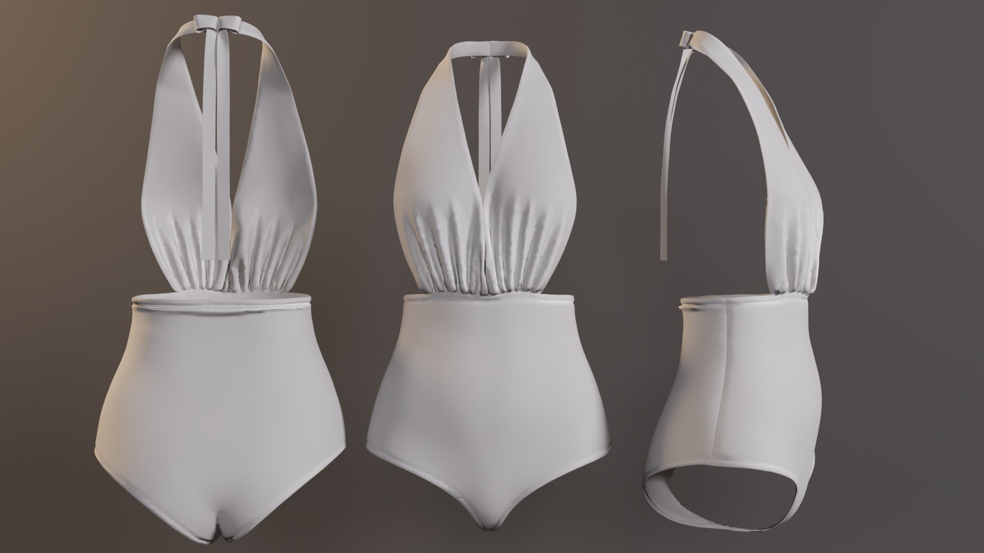 3D 10 women swim suit model - TurboSquid 2083715