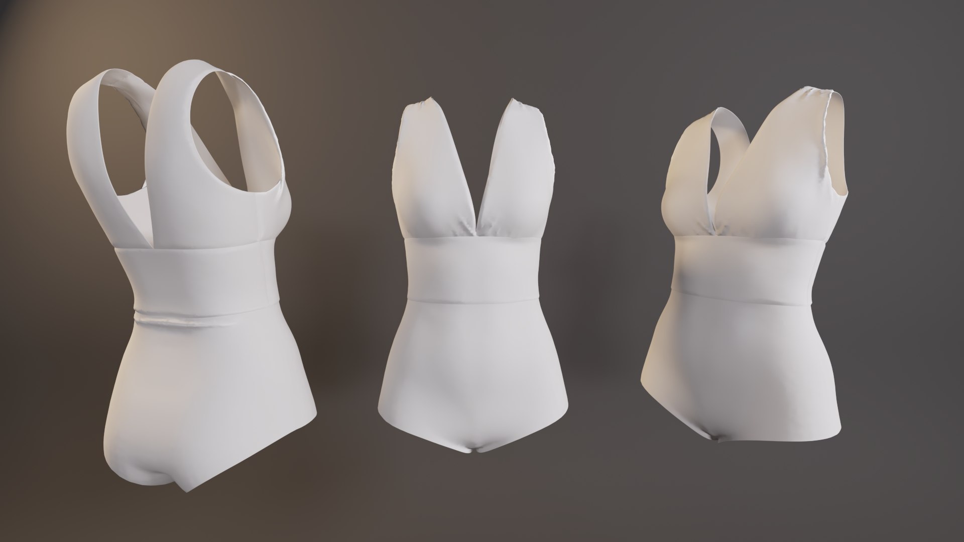 3D 10 women swim suit model - TurboSquid 2083715