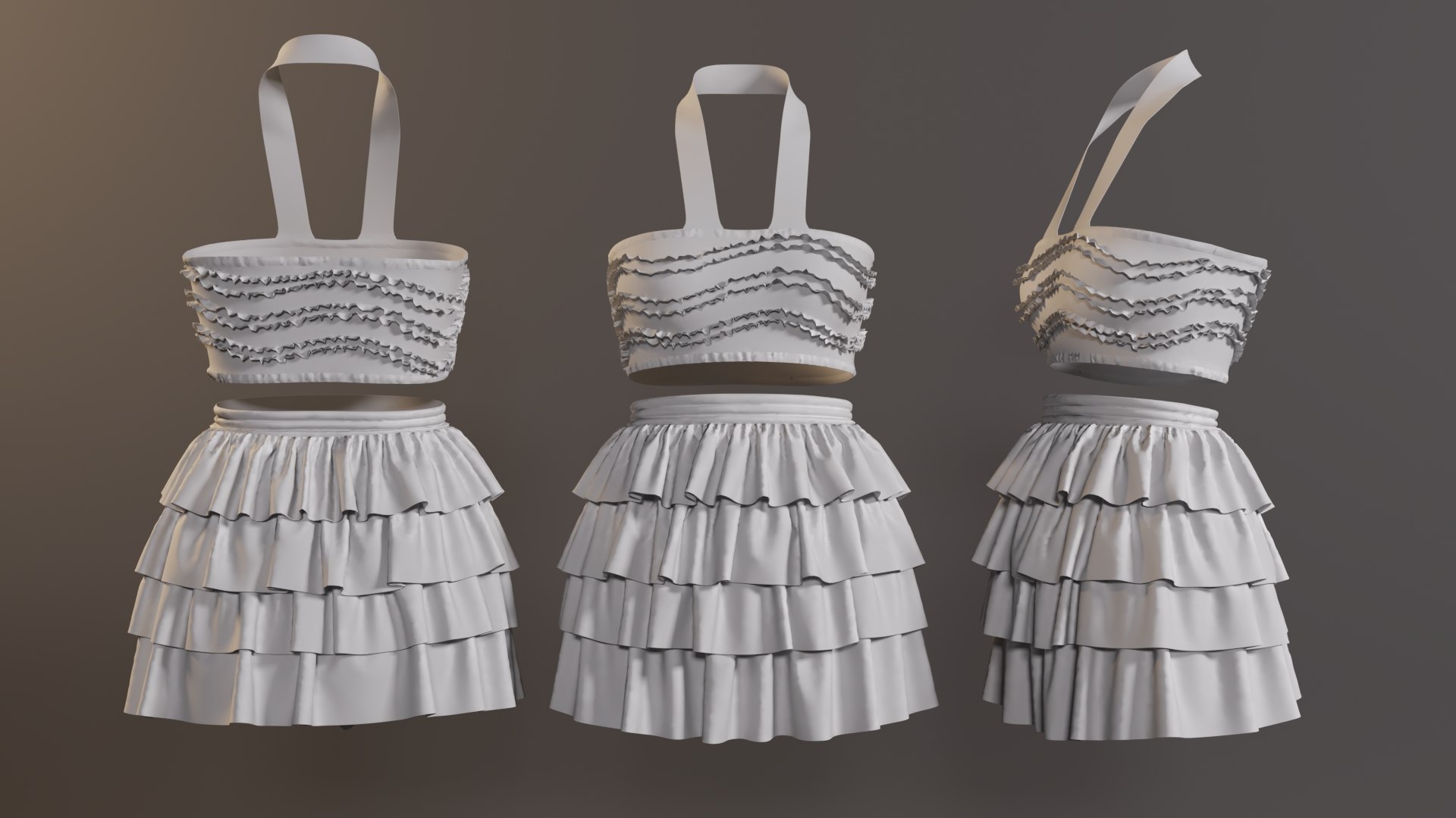 3D 10 women swim suit model - TurboSquid 2083715