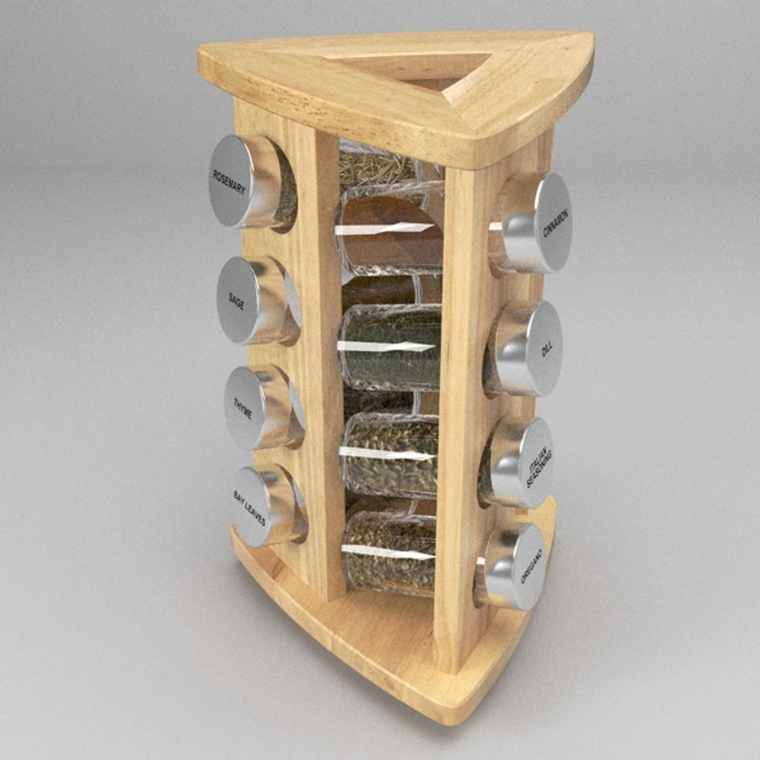 Spice Rack 3d 3ds